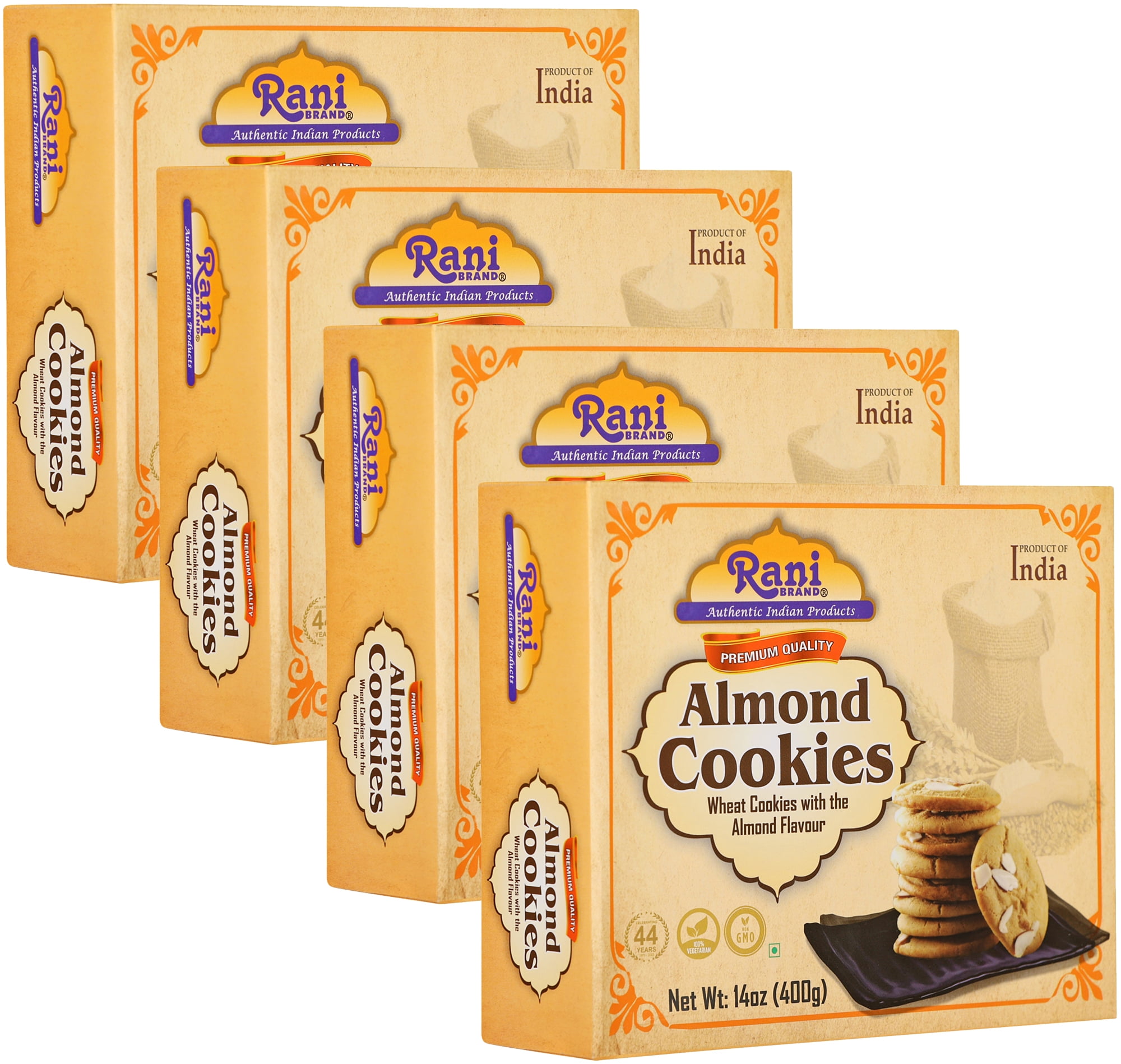 Rani Almond Cookies (Wheat Cookies with Almond Flavor) 14oz (400g) Pack ...