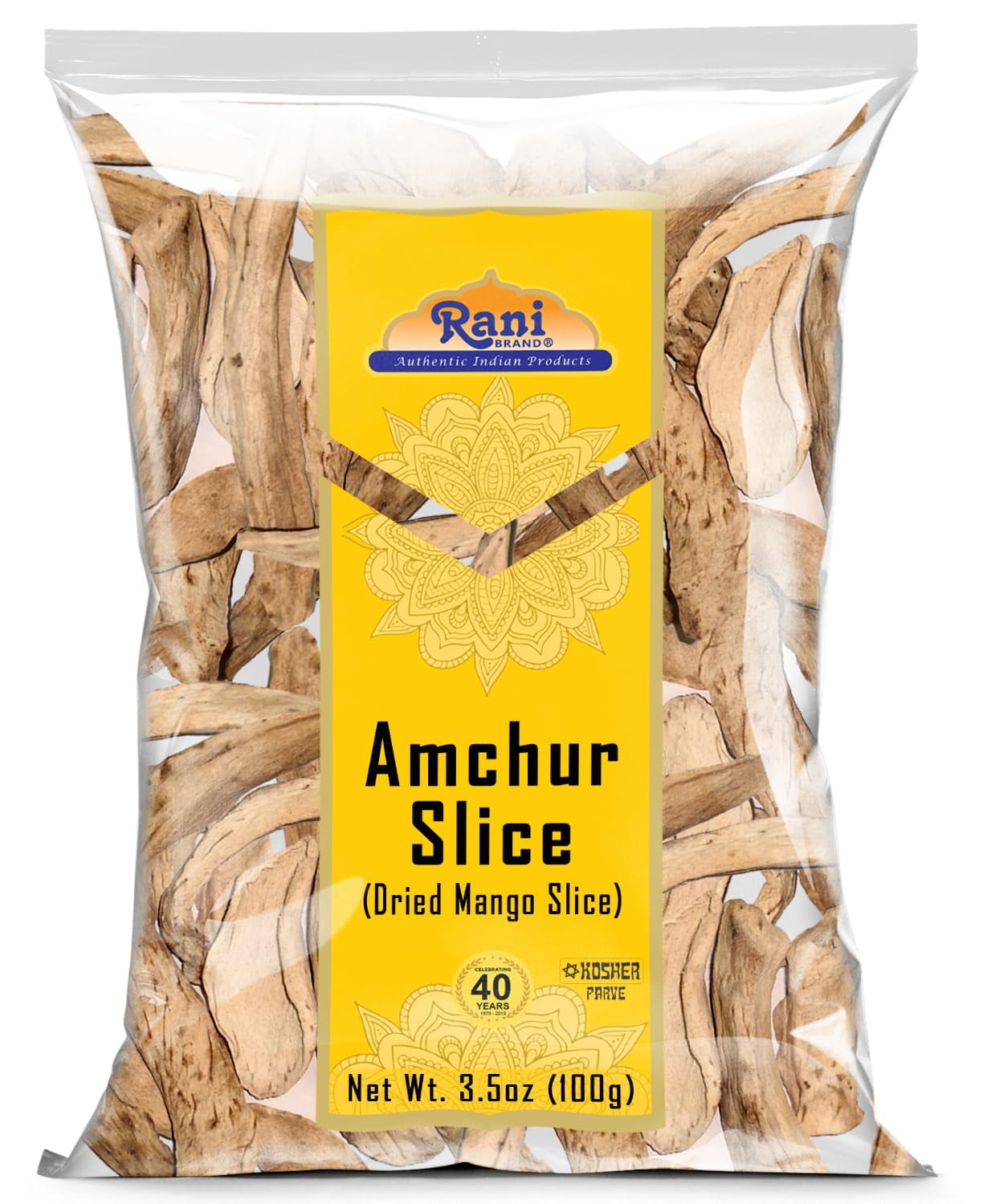 Rani Amchur (Mango) Dried Whole Slices Spice 3.5oz (100gm) ~ All ...