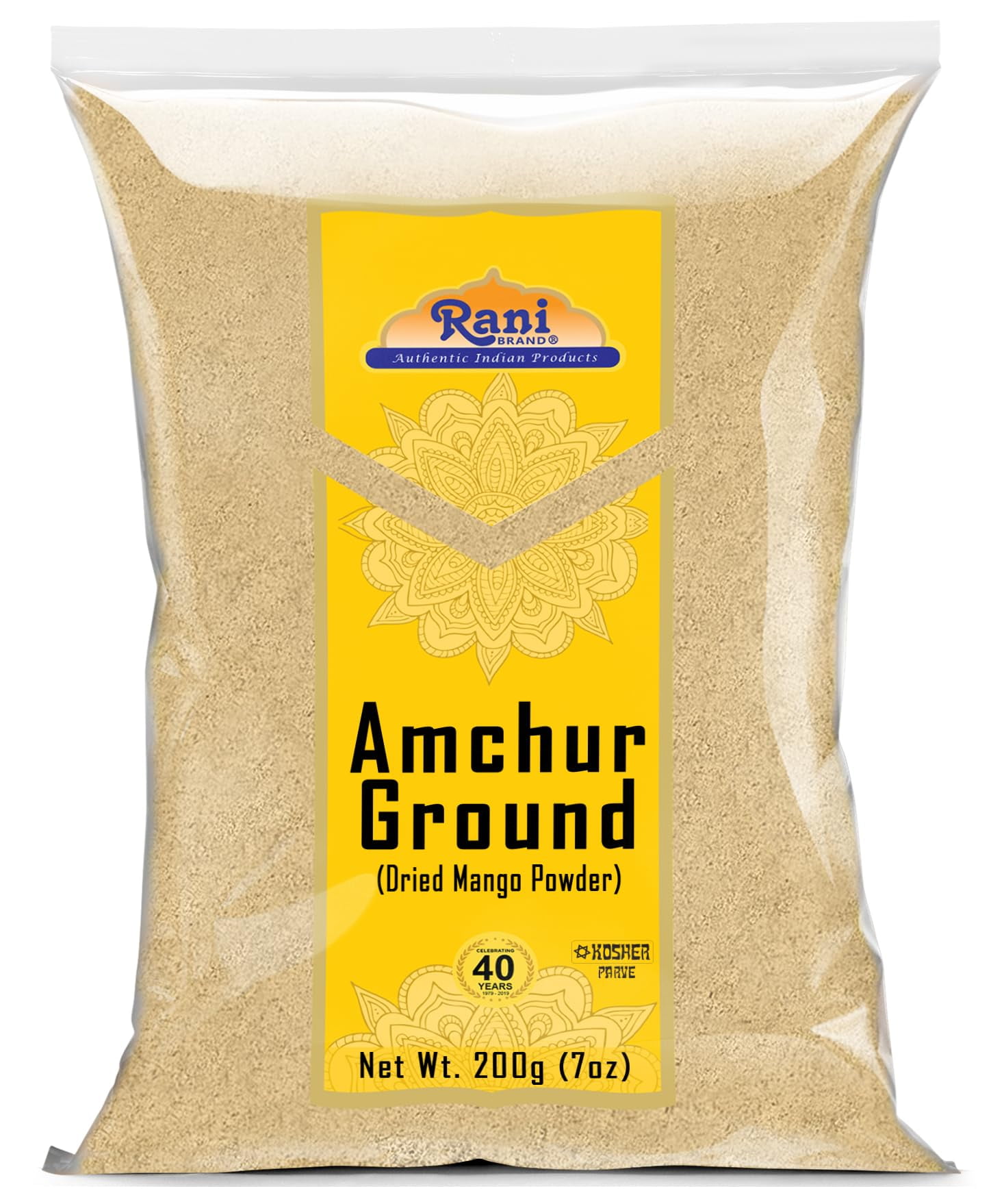 Rani Amchur (Mango) Ground Powder Spice 7oz (200g) ~ All Natural ...
