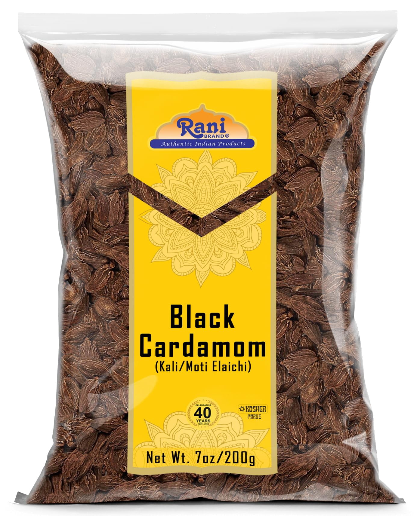 Rani Black Cardamom Pods, Smoked Seasoning Spice, 7oz (200g) - Vegan ...