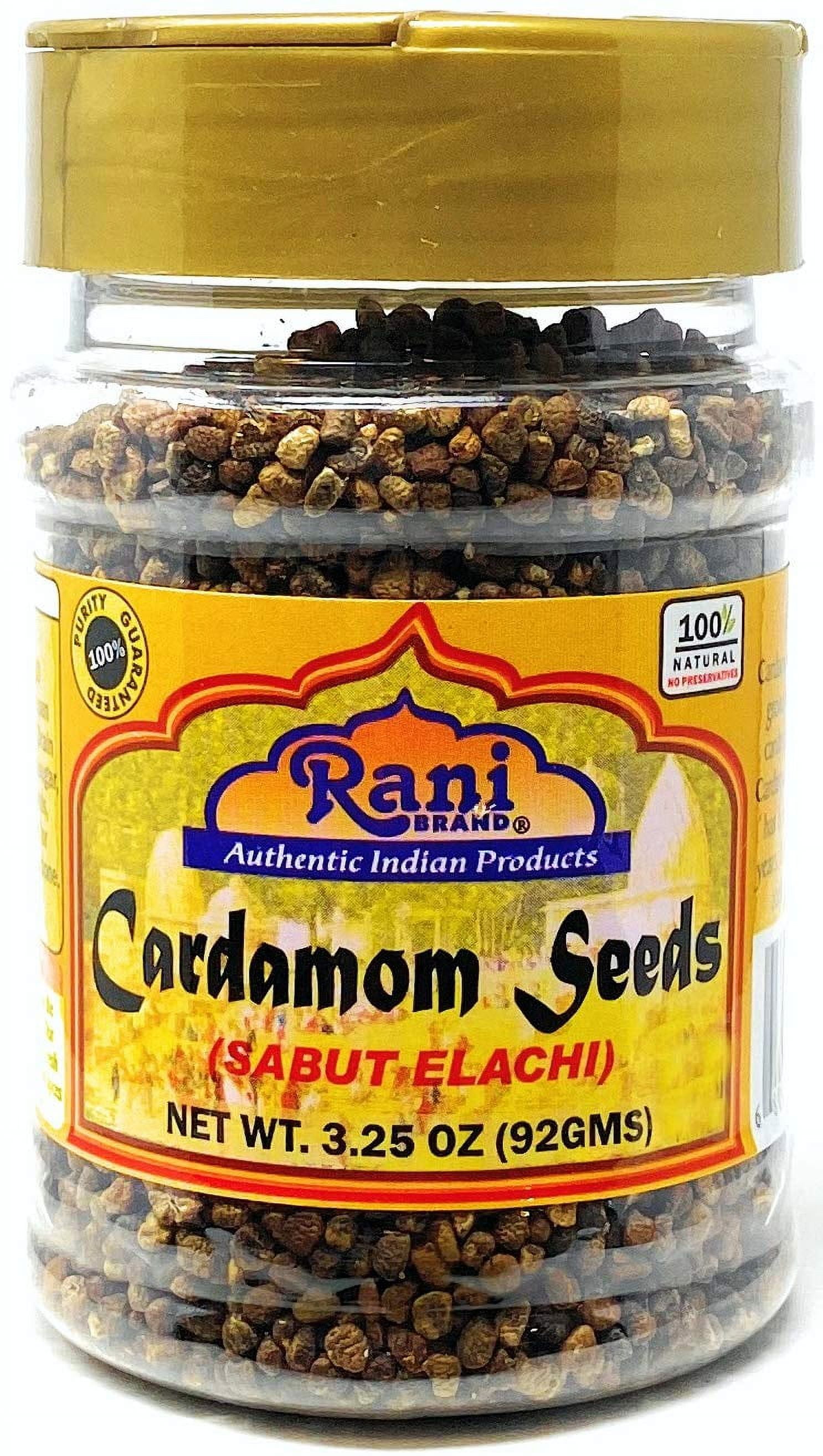 Rani Cardamom (Elachi) Decorticated Seeds Indian Spice 3.25oz (92g) PET ...