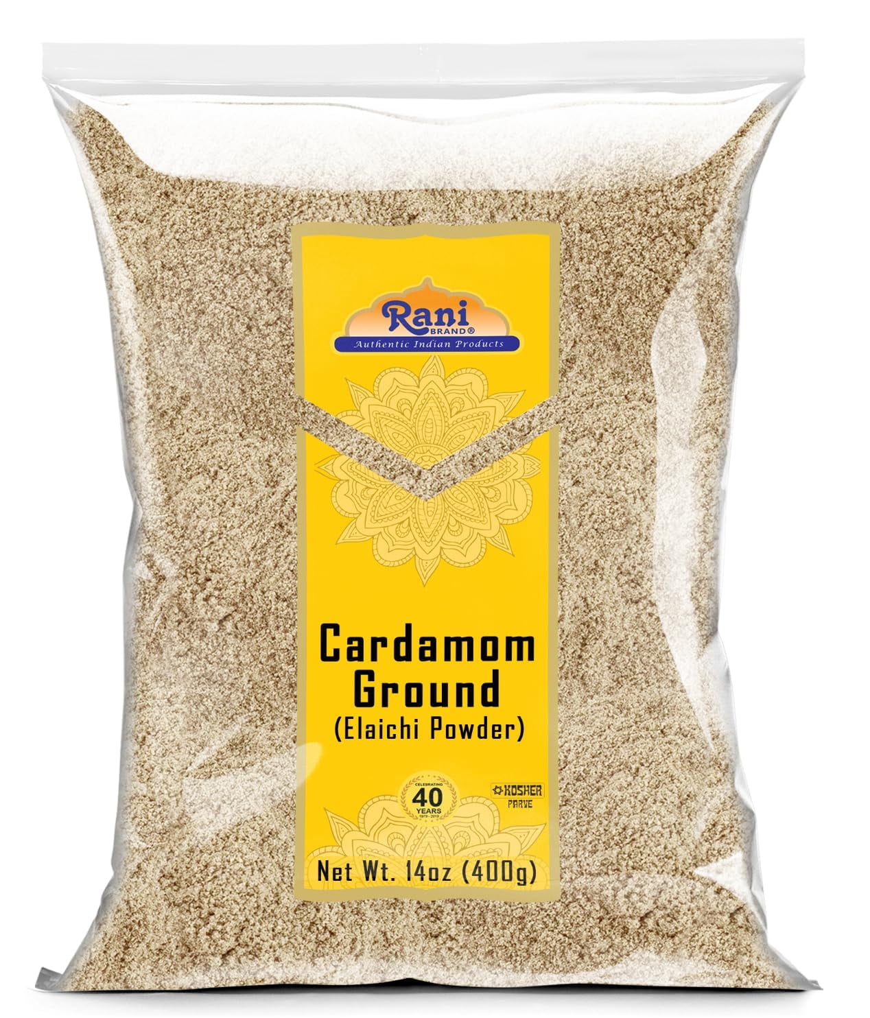 Rani Cardamom (Elachi) Ground, Powder Indian Spice 14oz (400g) ~ All ...