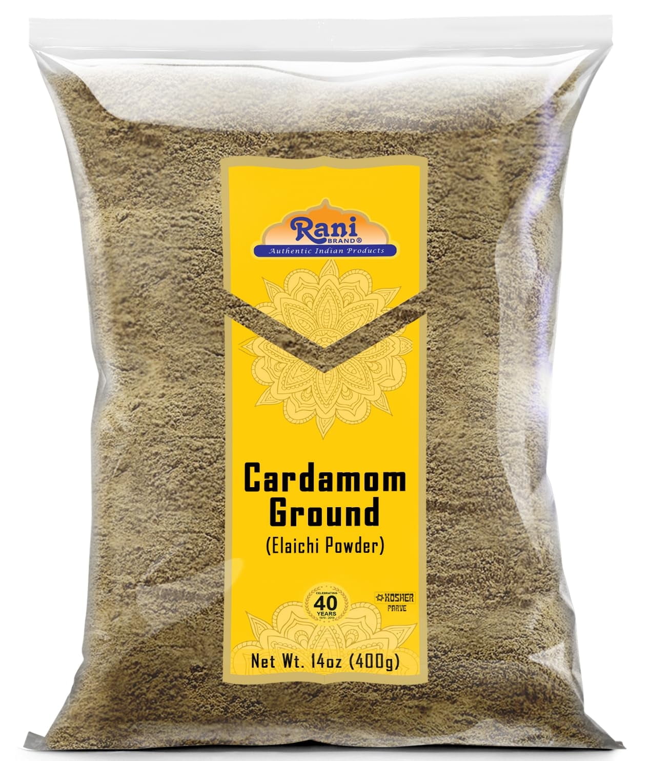 Rani Cardamom (Elachi) Ground, Powder Indian Spice 14oz (400g) ~ All ...