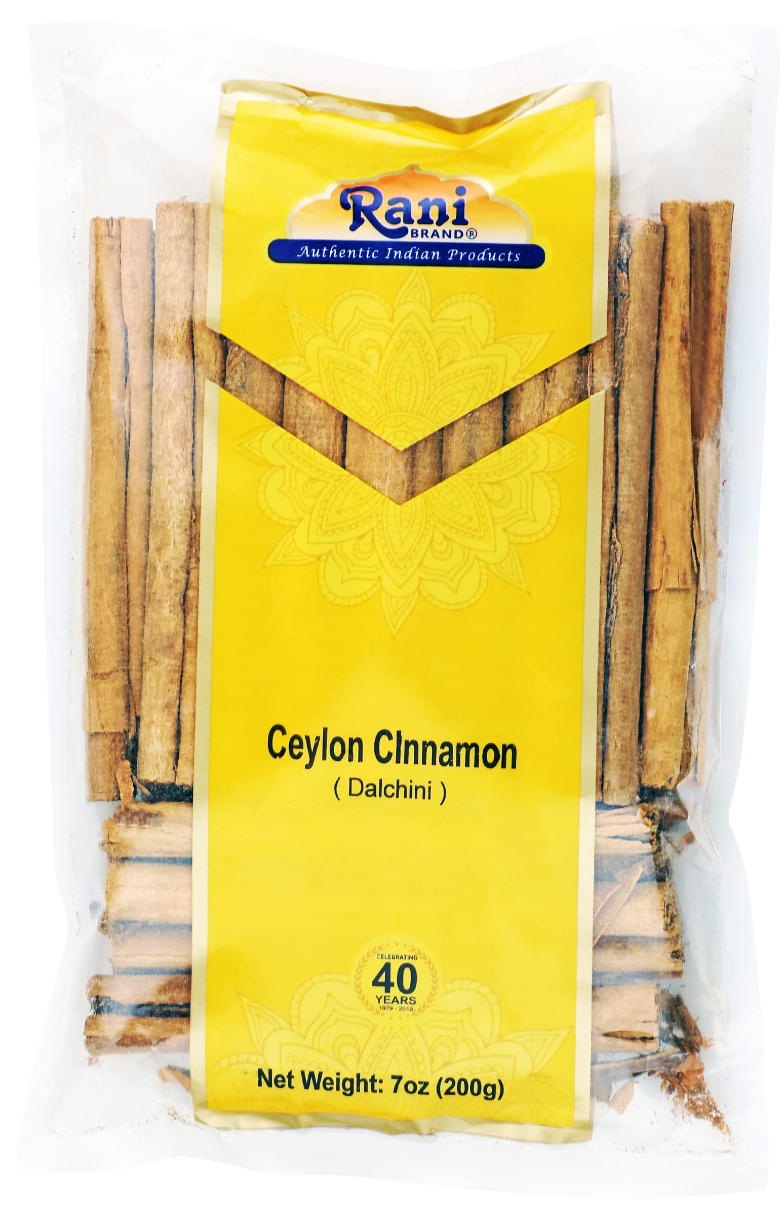Rani Ceylon Cinnamon Sticks 7oz, 20-24 Sticks, 5 Inches, All Natural ...