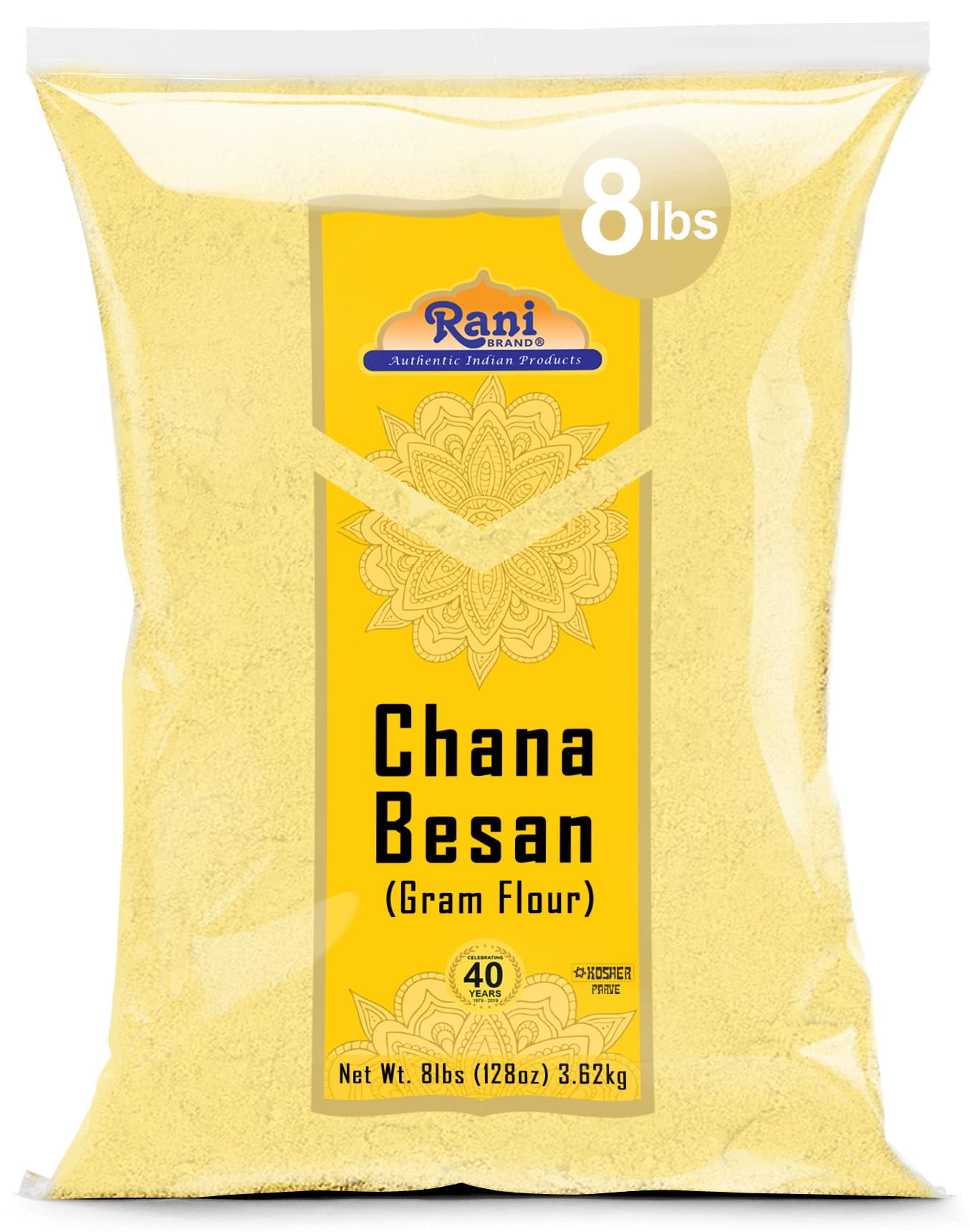 Rani Chana Besan - Ground Garbanzo Chickpeas Flour, Kosher, Vegan ...