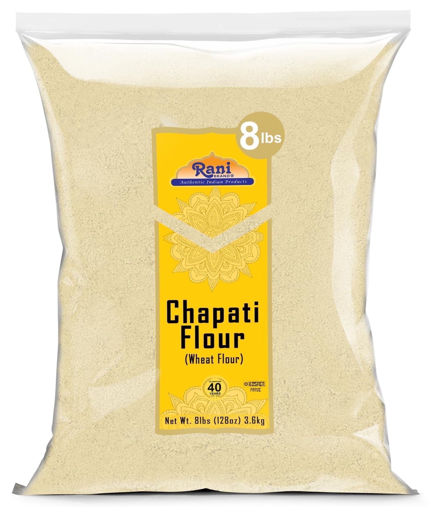 Rani Chapati Flour (100% Pure Whole Wheat Atta), For Making Roti ...