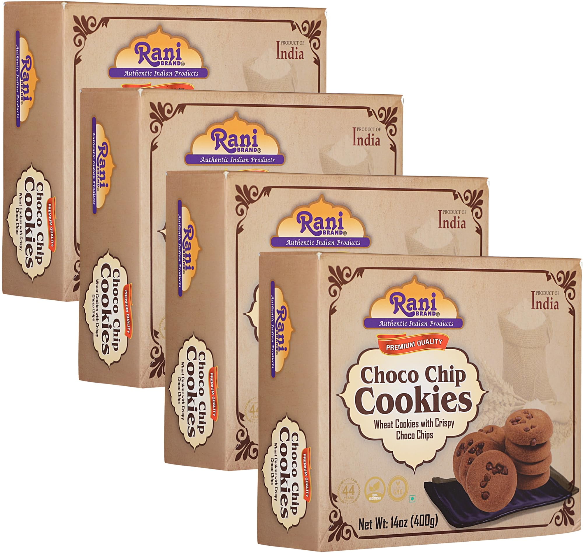 Rani Choco Chip Cookies (Wheat Cookies with Crispy Choco Chips) 14oz ...