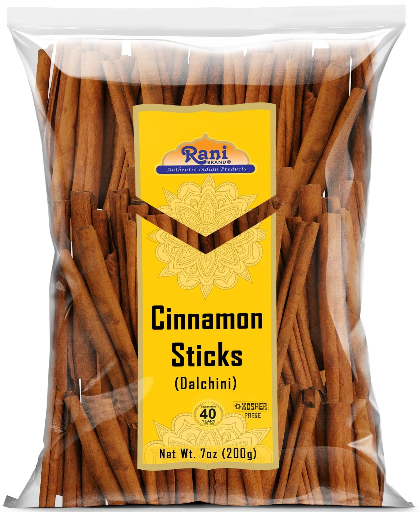 Rani Whole Cassia Cinnamon Sticks, 3 Inches, 7oz (200g), 36-44 Sticks ...