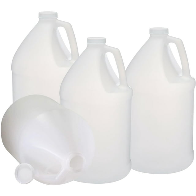 Rani Containers | 1 Gallon HDPE Plastic Jug with Reshipper Box & Child ...