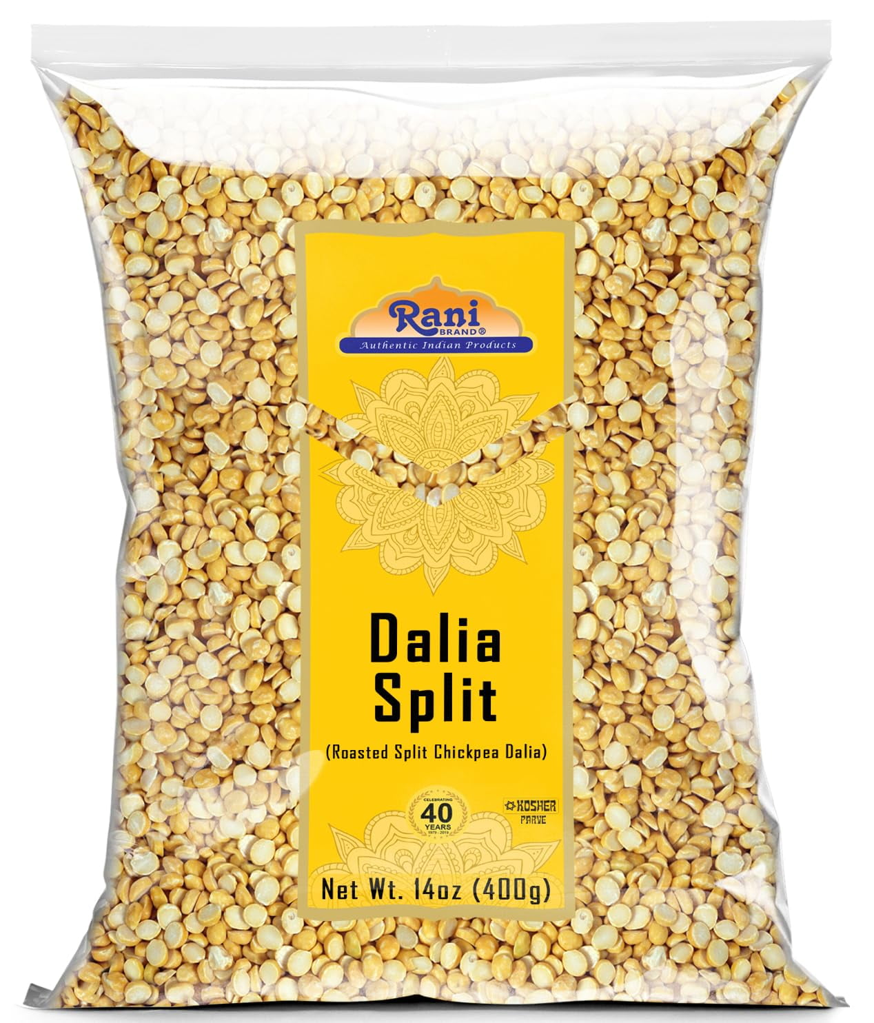 Rani Daliya Split (Roasted Split Chickpeas Dalia) 400g (14oz) ~ All ...