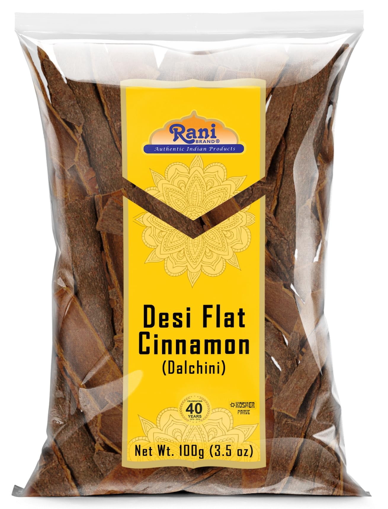 Rani Desi (Dalchini) Flat Cinnamon 3.5oz (100g) ~ All Natural | Vegan ...