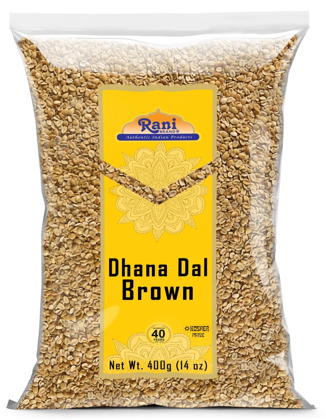 Rani Dhana Dal (Roasted Coriander Seeds) Brown 14oz (400g) ~ All ...