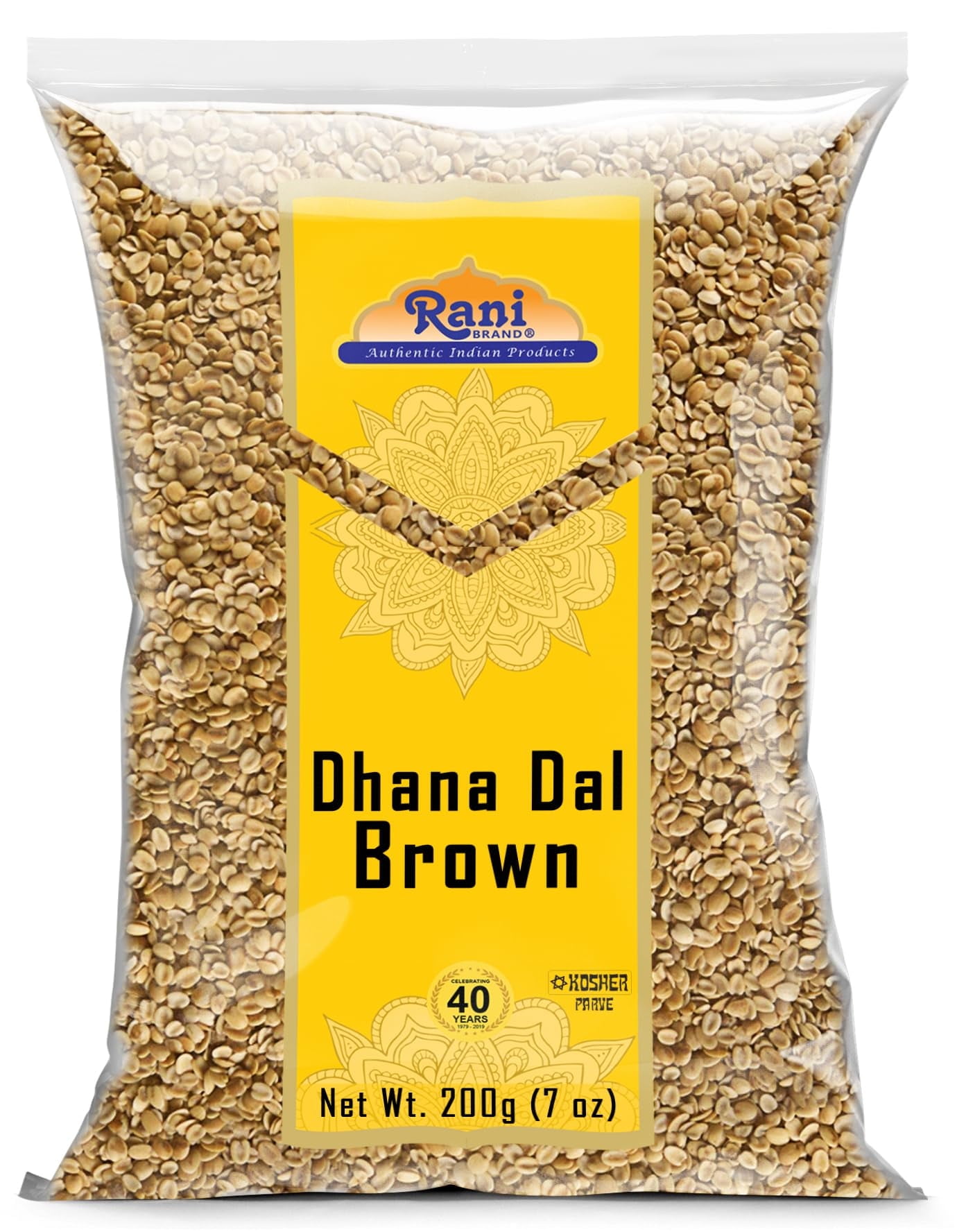 Rani Dhana Dal (Roasted Coriander Seeds) Brown 7oz (200gm) ~ All ...