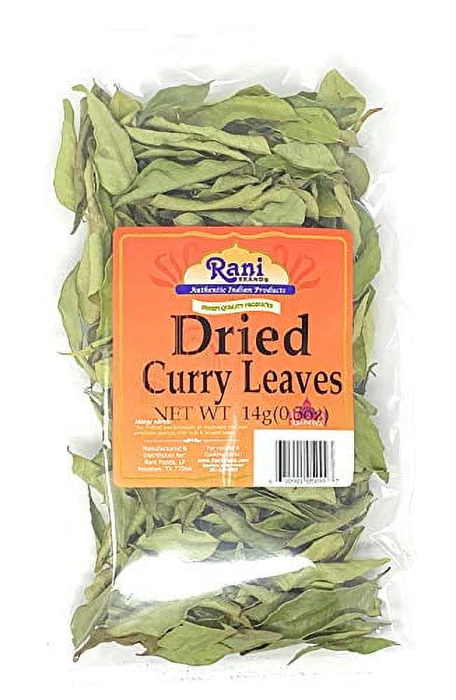 Rani Dried Curry Whole Leaves (Kari Neem Patha) Indian Spice 0.5oz (14g ...