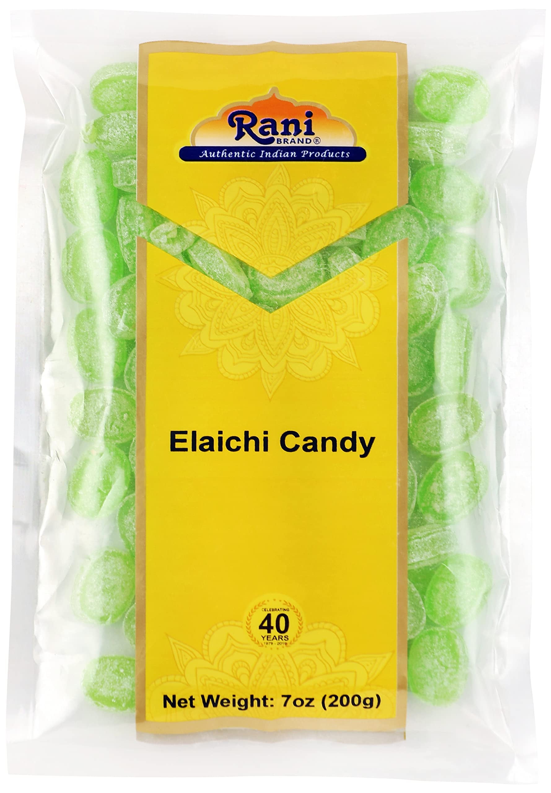 Rani Elaichi Candy 7oz (200g) ~ Indian Tasty Treats | Vegan | Gluten ...