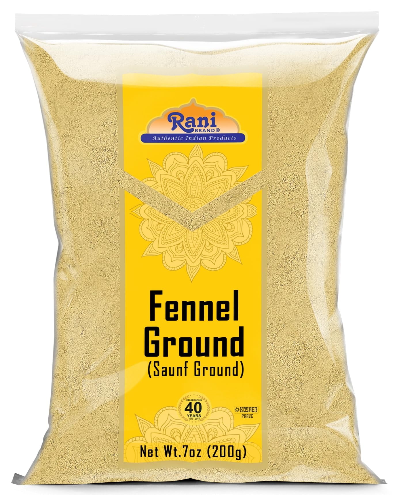 Rani Fennel Ground (Saunf) Powder Spice 7oz (200g) ~ All Natural | Gluten Friendly | NON-GMO ...
