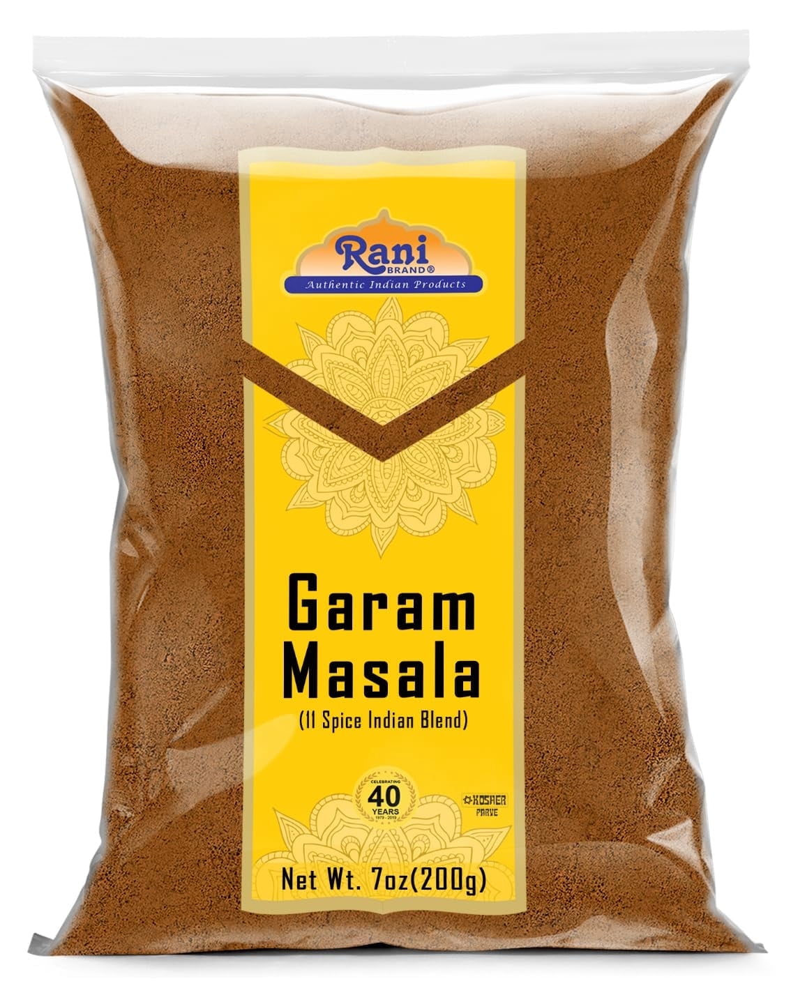 Rani Garam Masala Indian 11-Spice Blend, 7oz, All Natural Salt-Free ...