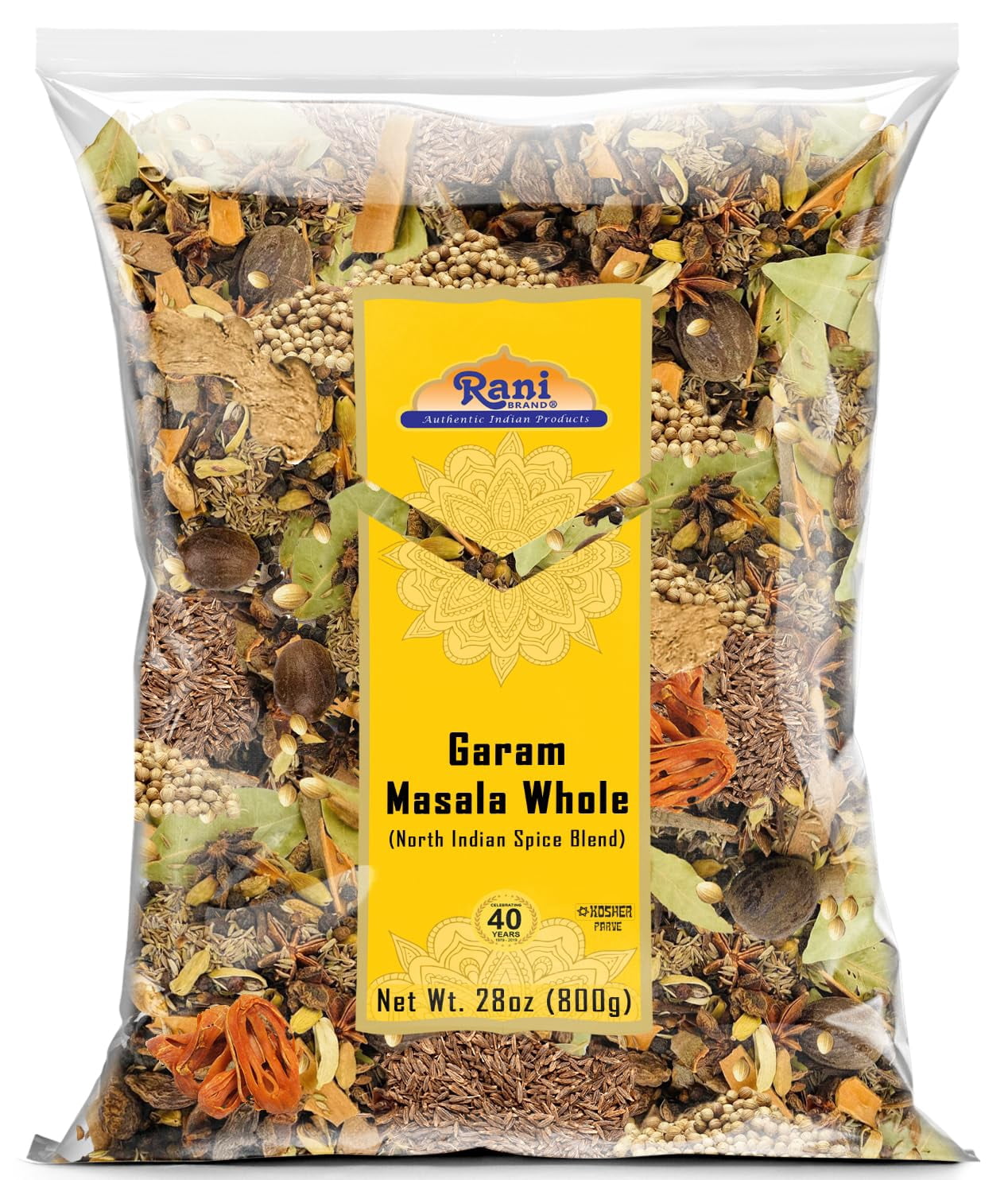 Rani Garam Masala Indian 11-Whole Spices Blend 28oz (800g) ~ All ...