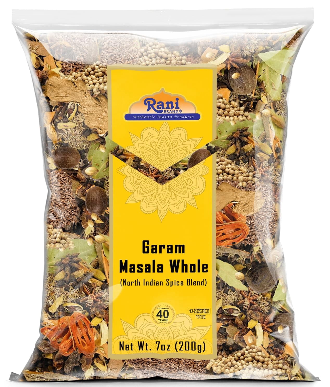 Rani Garam Masala Whole 7oz 200g Indian Spices Blend | Vegan | Gluten ...
