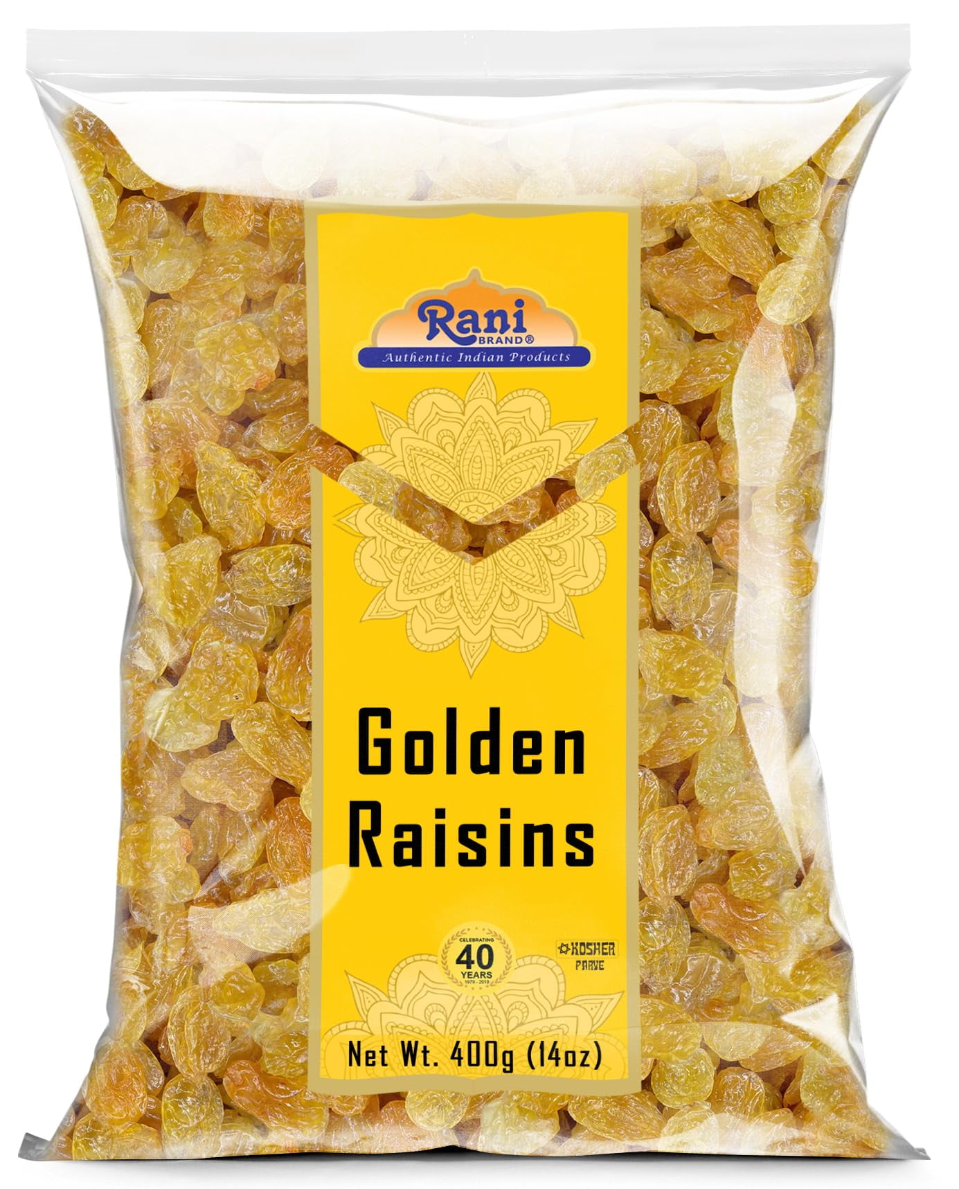 Rani Golden Raisins 14oz (400g) ~ All Natural | Gluten Friendly | NON ...