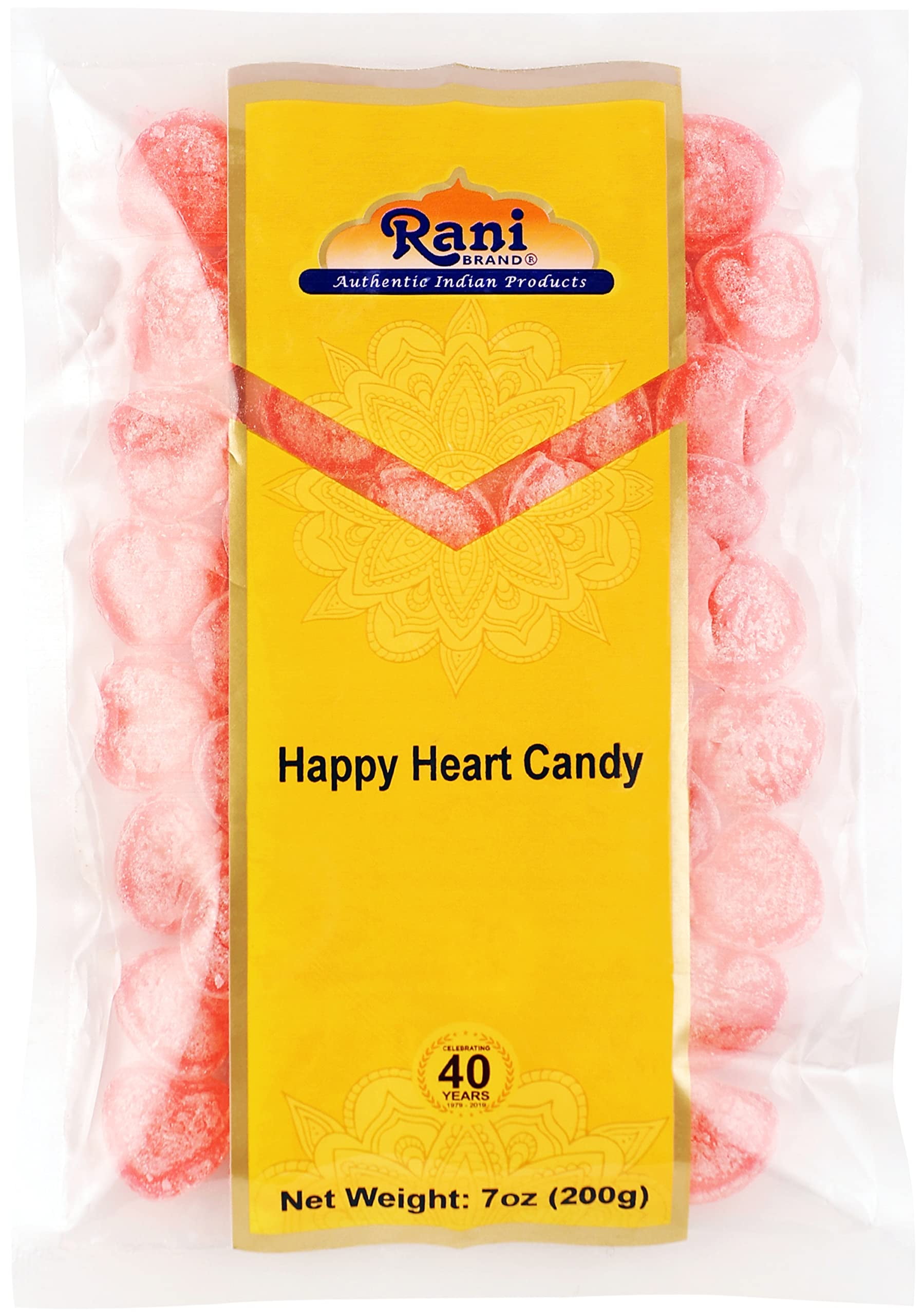 Rani Happy Heart Candy 7oz (200g) ~ Indian Tasty Treats | Vegan ...