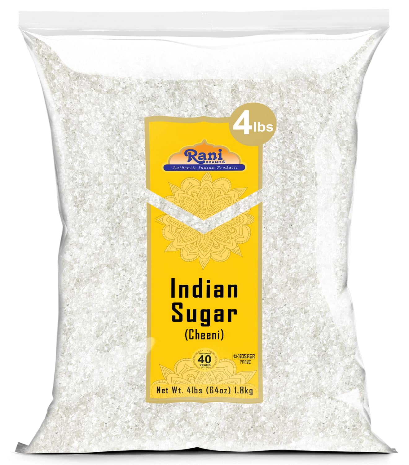 Rani Indian Sugar Khand (Khandsari) 64oz (4lbs) 1.81kg Bulk ~ All ...