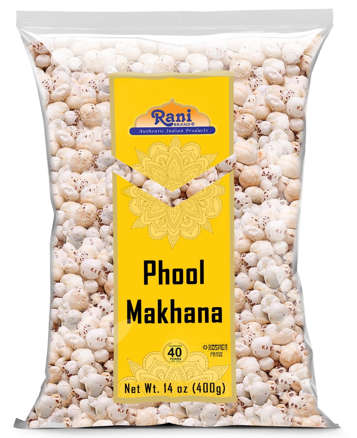 Rani Jumbo Phool Makhana (Fox Nut/Popped NSD3 Lotus Seed) Plain Raw ...