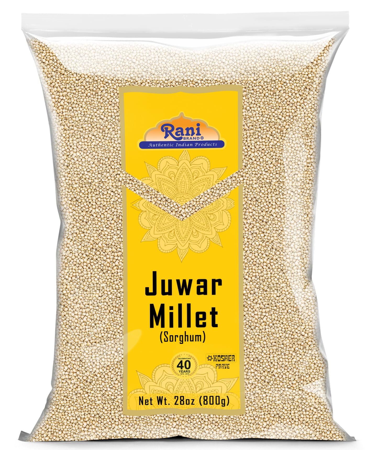 Rani Juwar Millet (Sorghum) Whole Ancient Grain Seeds 28oz (1.75lbs ...