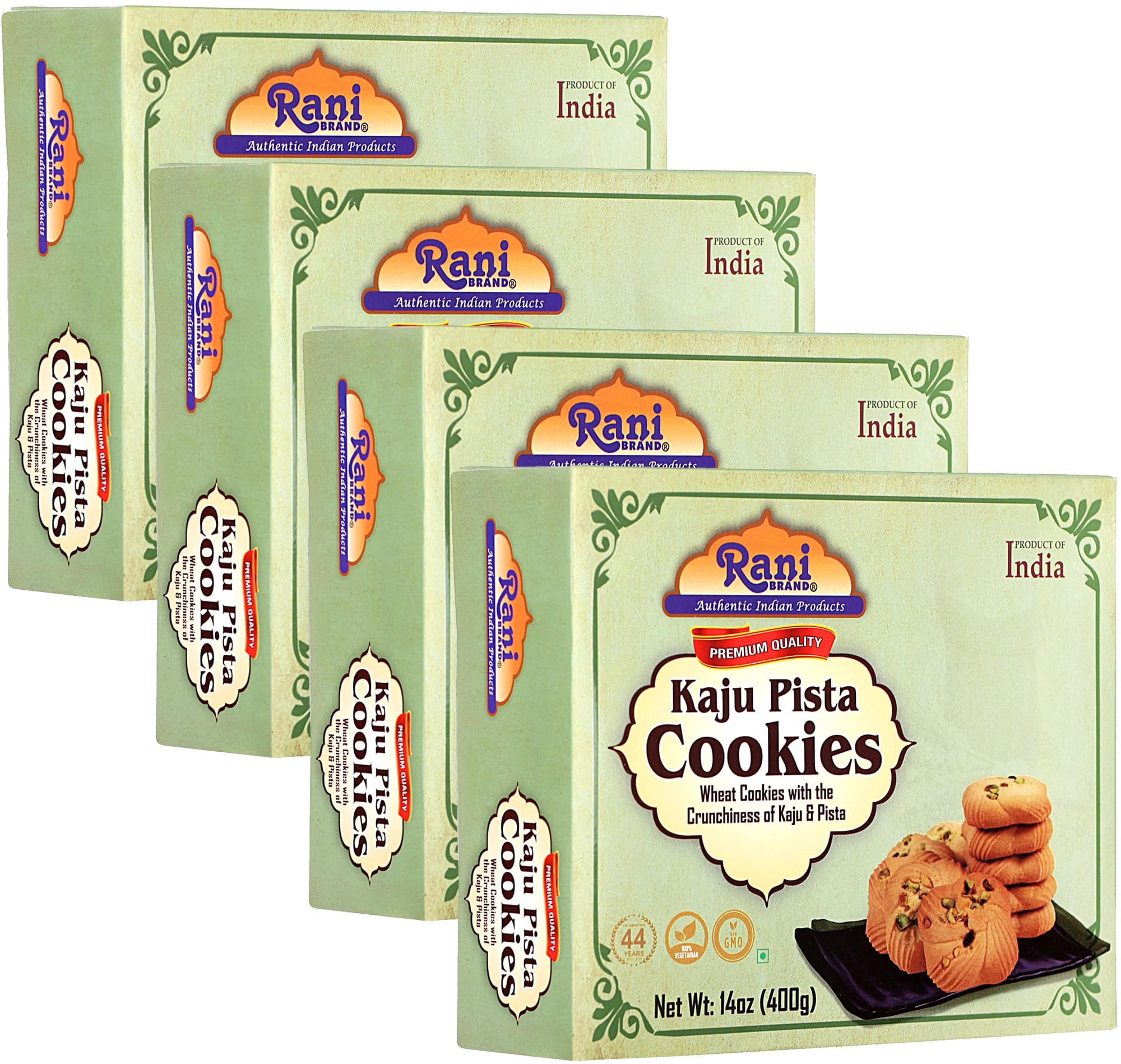 Rani Kaju Pista Cookies (Wheat Cookies with Crunchiness of Kaju & Pista ...