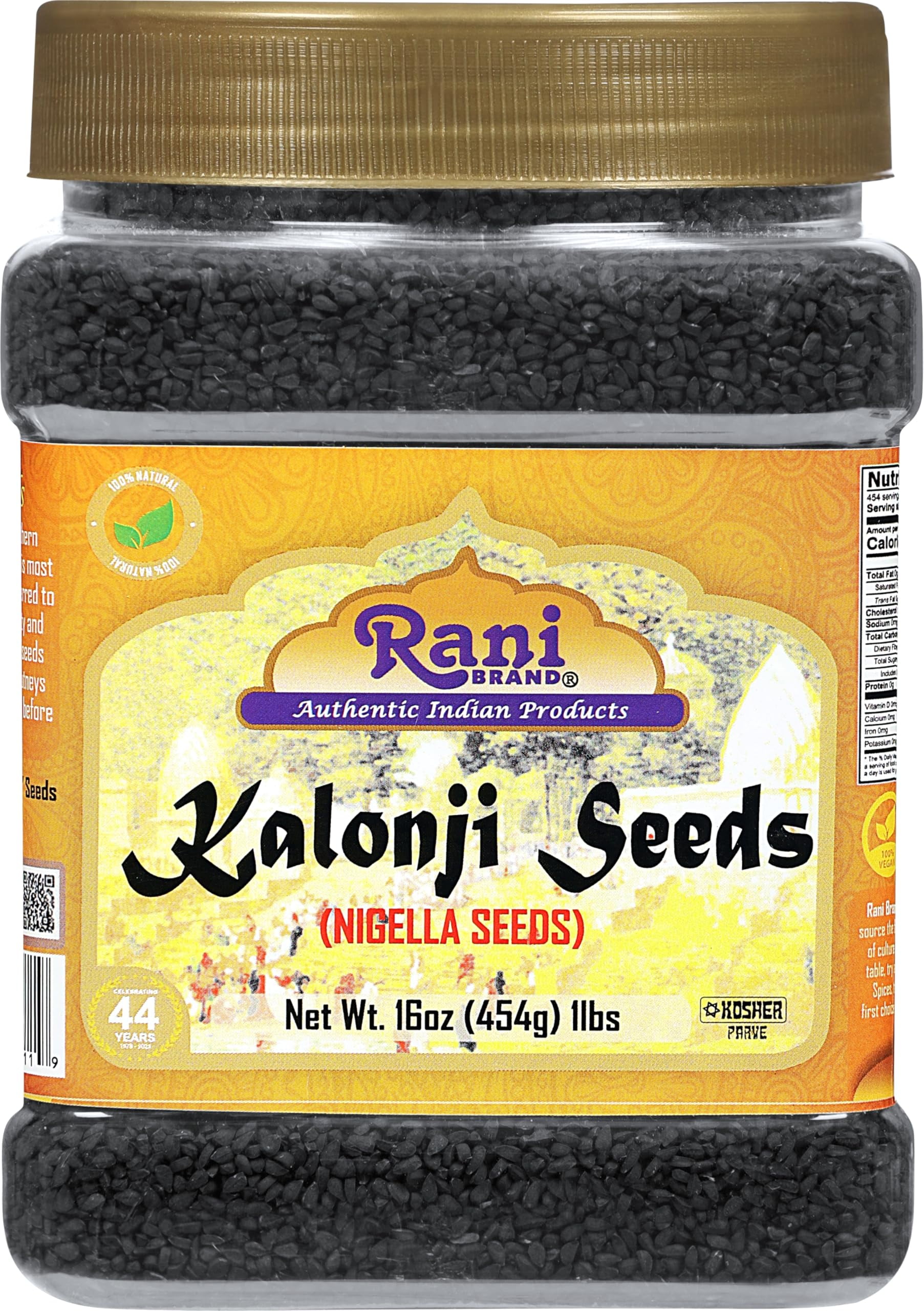 Rani Kalonji Seeds Whole (Black Seed, Nigella Sativa, Black Cumin ...