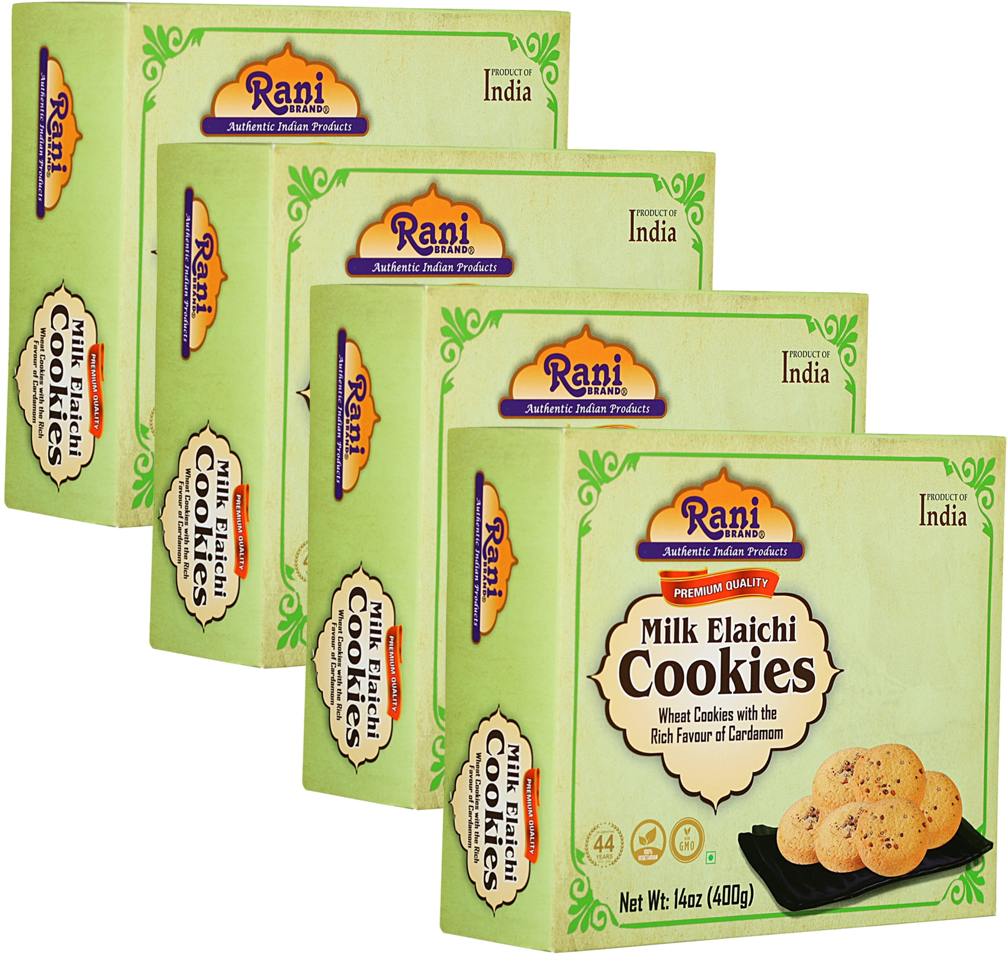 Rani Milk Elaichi Cookies (Wheat Cookies with Almond Flavor) 14oz (400g ...