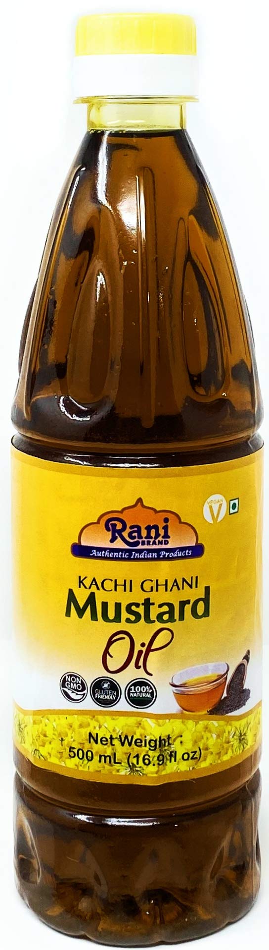 Rani Mustard Oil (Kachi Ghani) 67.6 Ounce (2 Liter) NON-GMO | Kosher ...