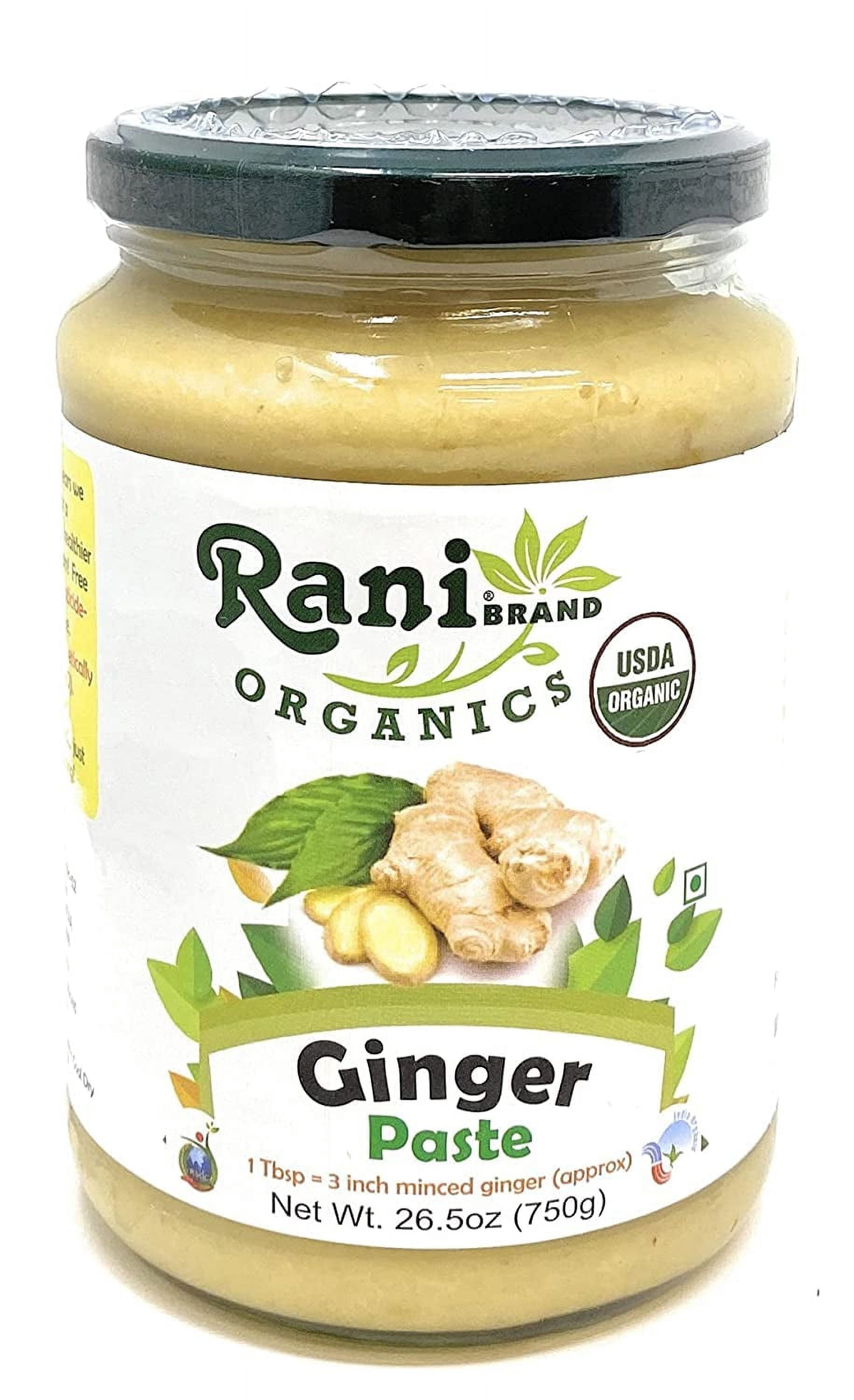 RANI Organic Ginger Cooking Paste, USDA Certified Organic, 26.5oz ...