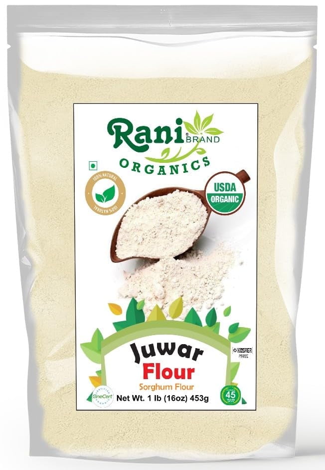 Rani Organic Juwar (Sorghum) Flour 16oz (1lb) 454g ~ All Natural ...