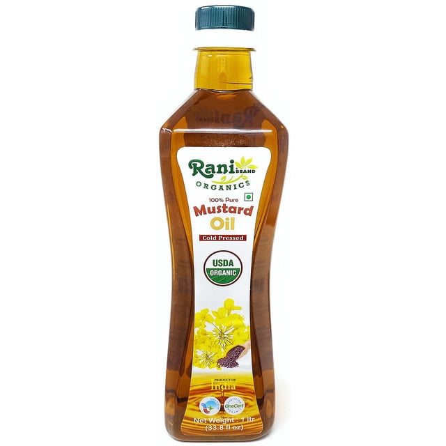 Rani Organic Mustard Oil - Frying oils for food distributors - Walmart ...
