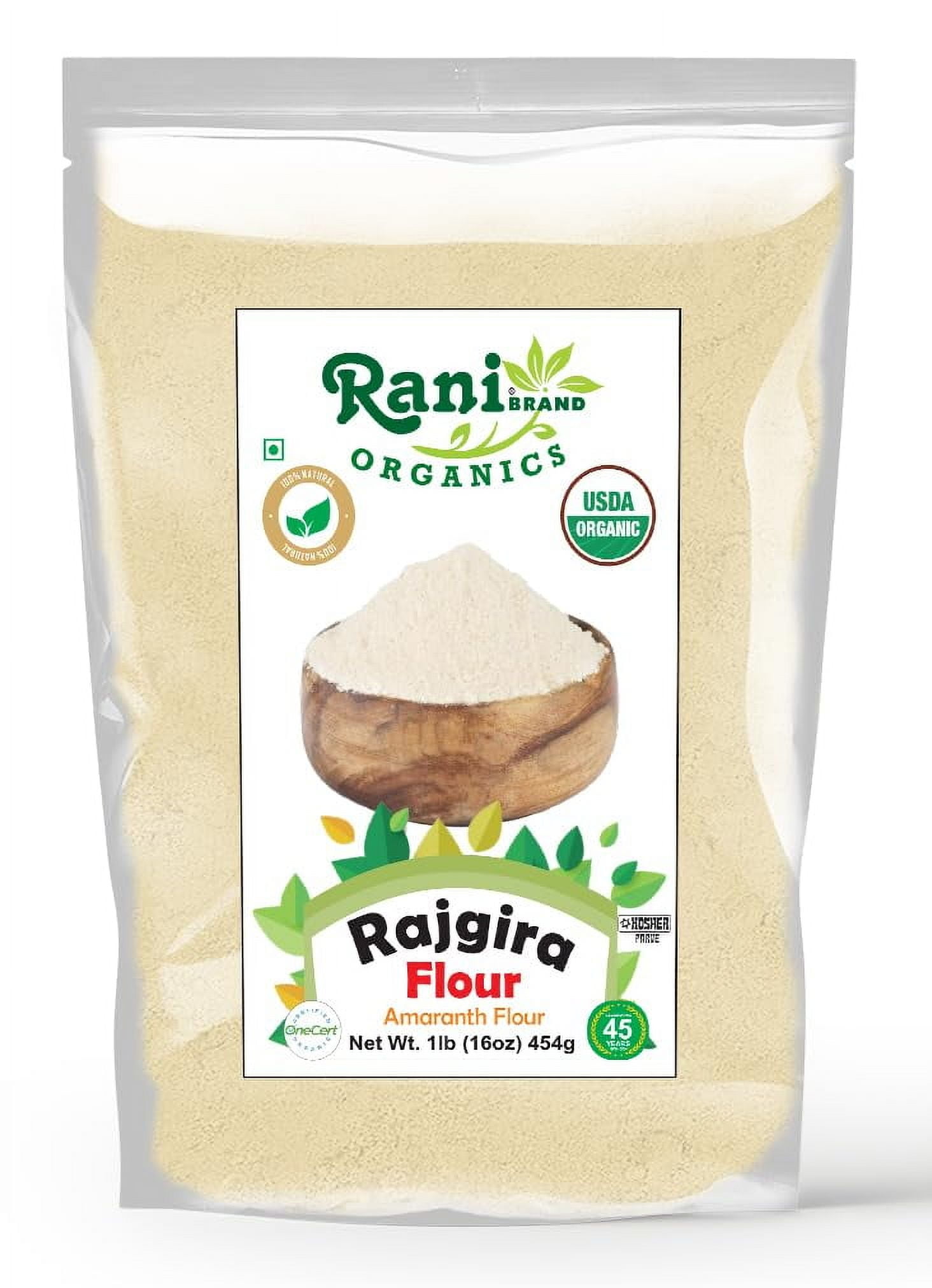 Rani Organic Rajgara Flour (Amaranth Flour) 16oz (1lb) 454g ~ All ...