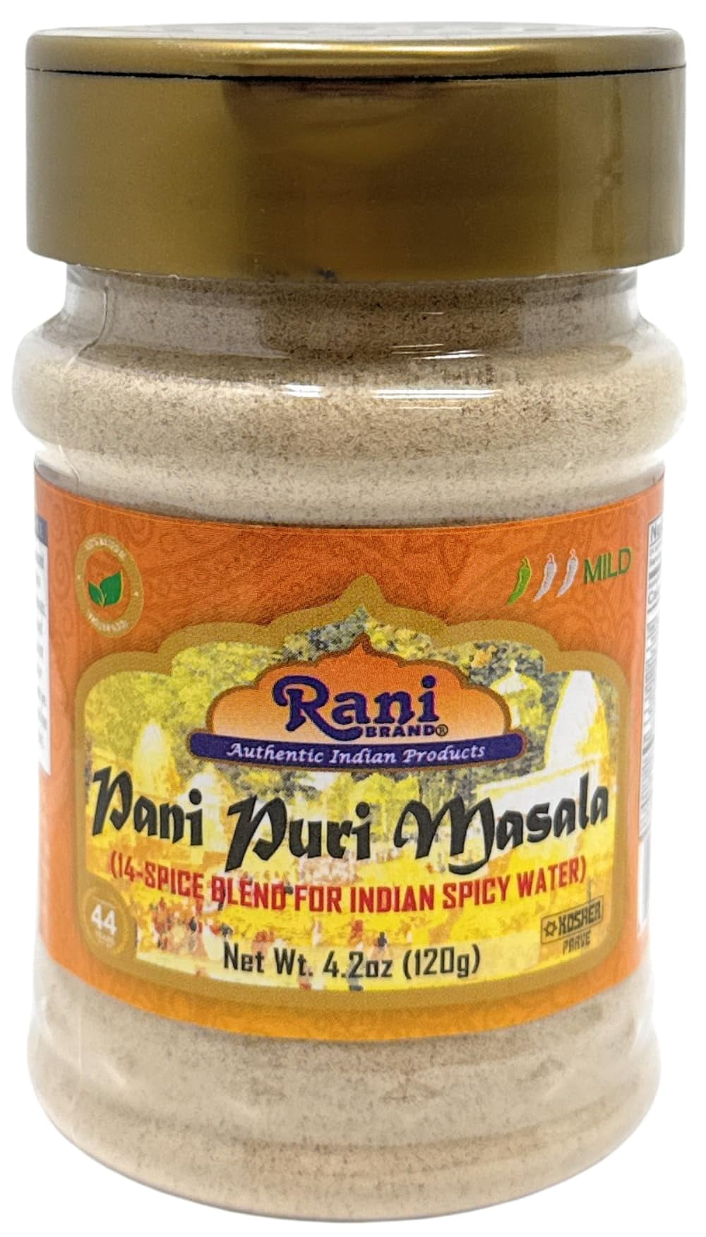 Rani Pani Puri Masala (14-Spice Blend for Indian Spicy Water) 4.2oz ...