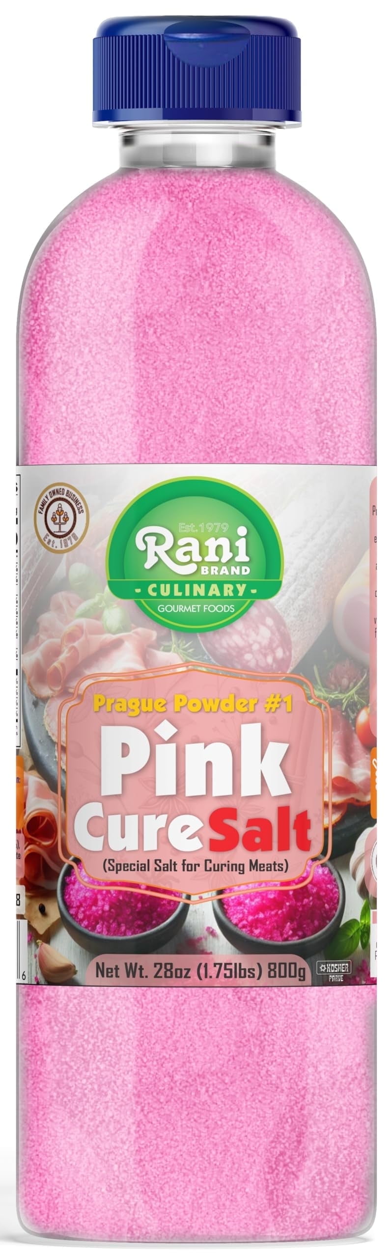 Rani Pink Cure Salt (Special Salt for Curing Meats) 28oz (1.75lbs) 800g ...