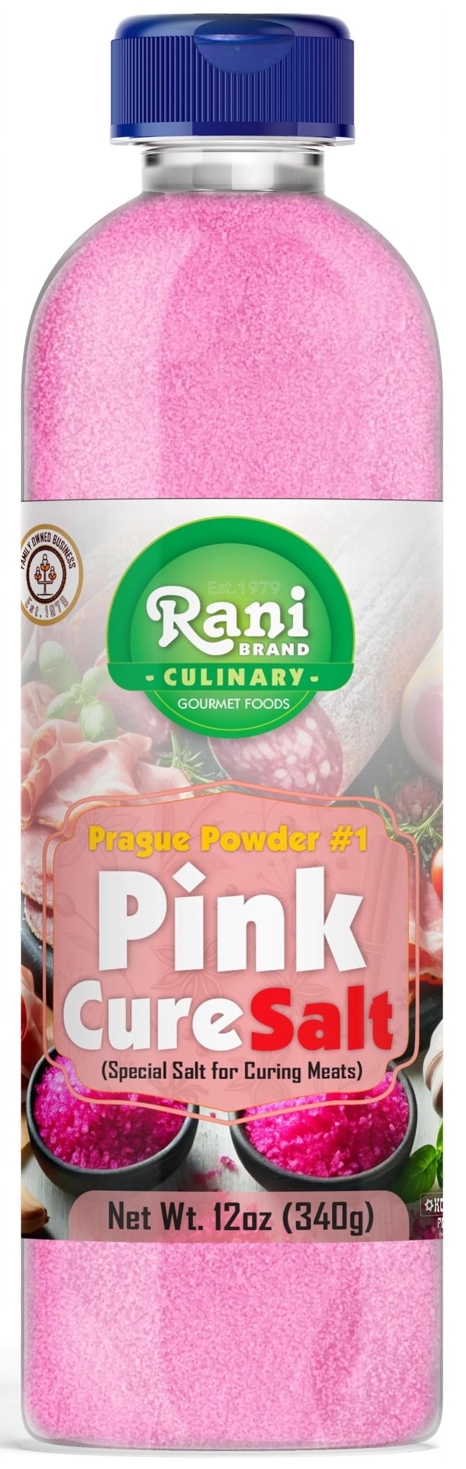 Rani Pink Cure Salt (Special Salt for Curing Meats) 12oz (340g) PET Jar ...