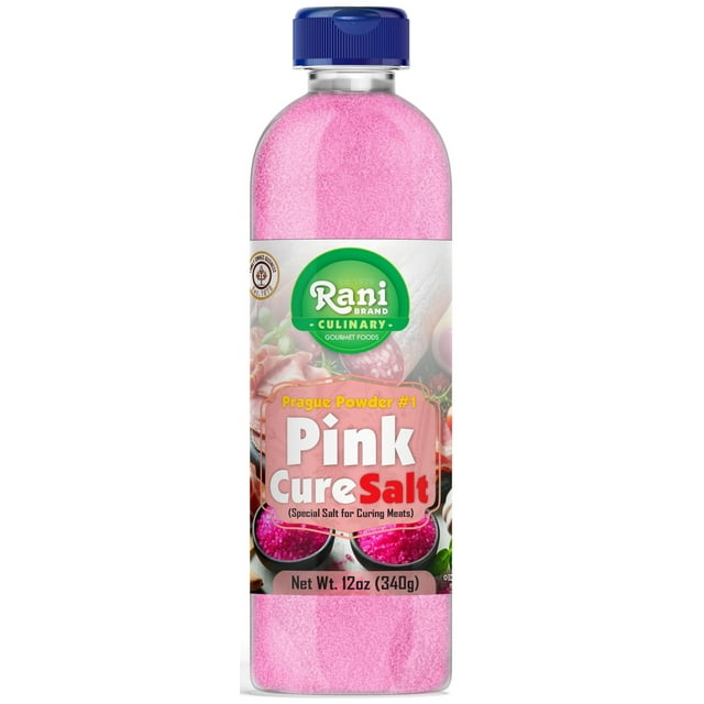 Rani Pink Cure Salt (Special Salt for Curing Meats) 12oz (340g) PET Jar ...
