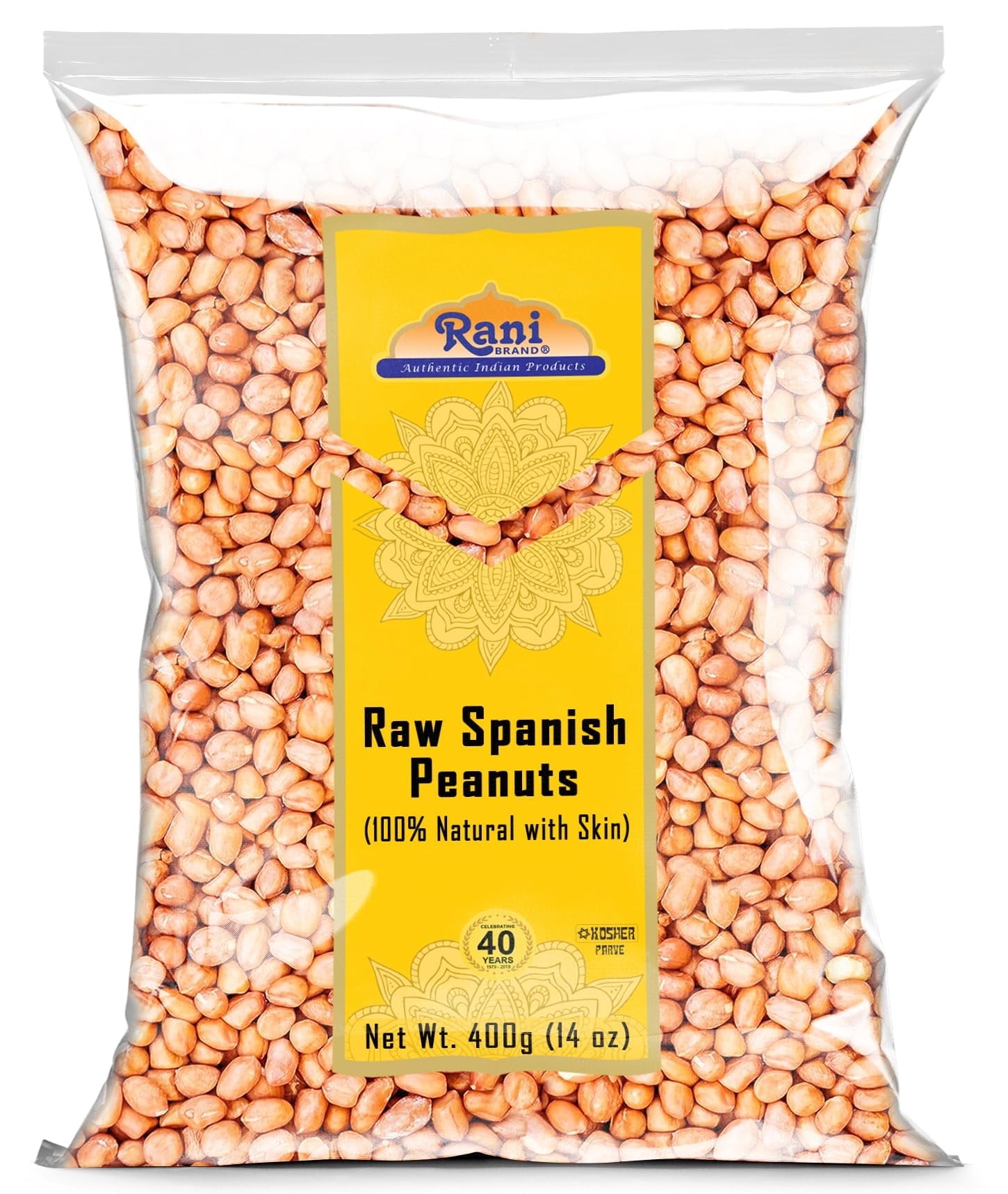 Rani Raw Spanish Peanuts 100% Natural with Skin (uncooked, unsalted ...
