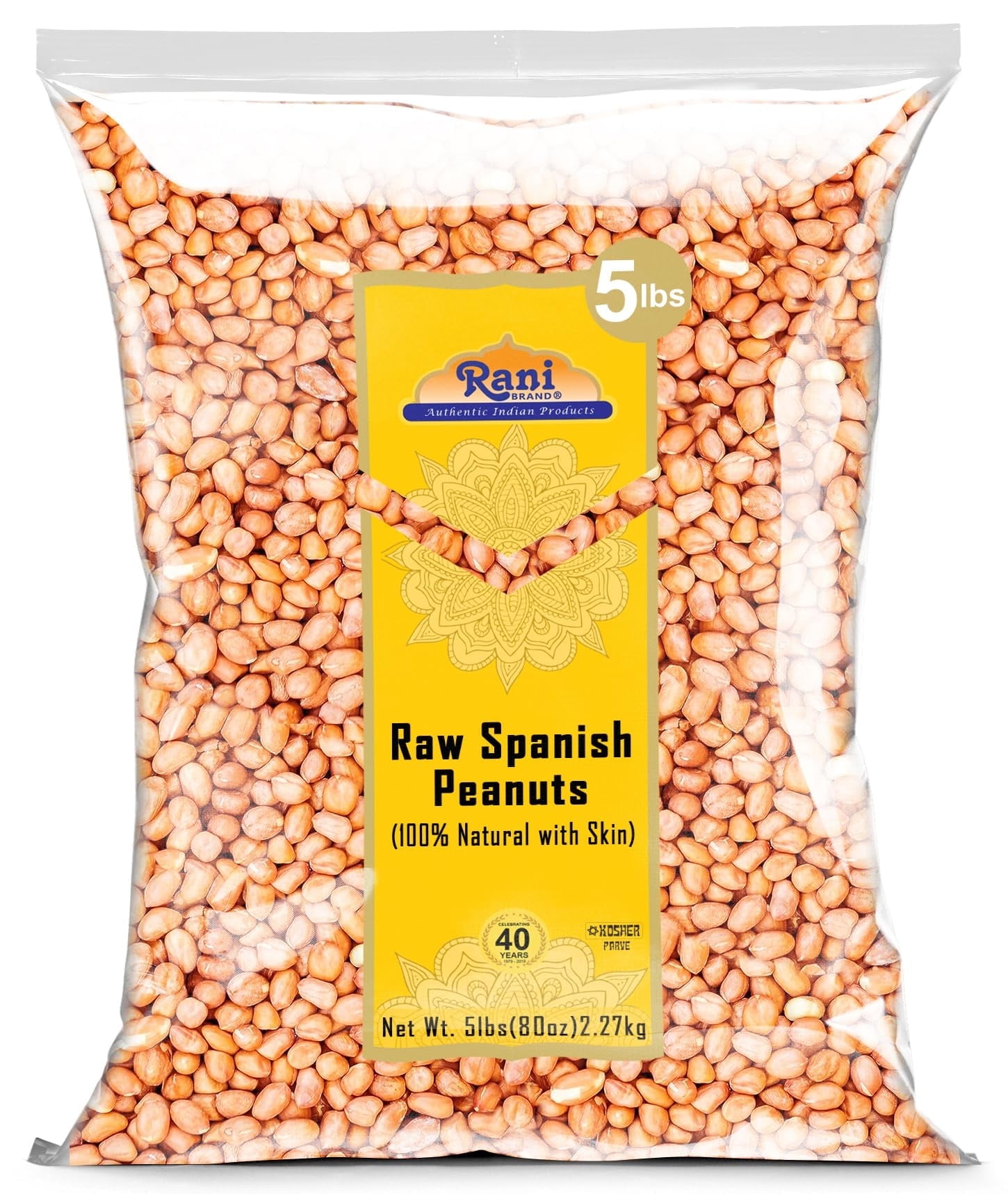 Rani Raw Spanish Peanuts 100% Natural with Skin (uncooked, unsalted ...