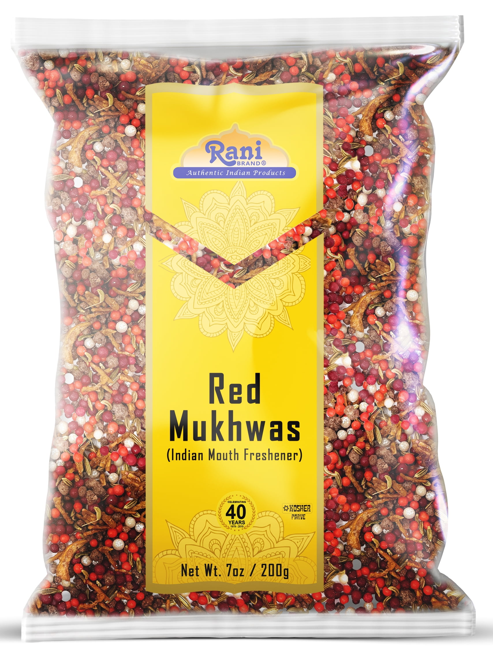 Rani Red Mukhwas (Special Digestive Treat) 7oz (200g) ~ Vegan | Indian ...