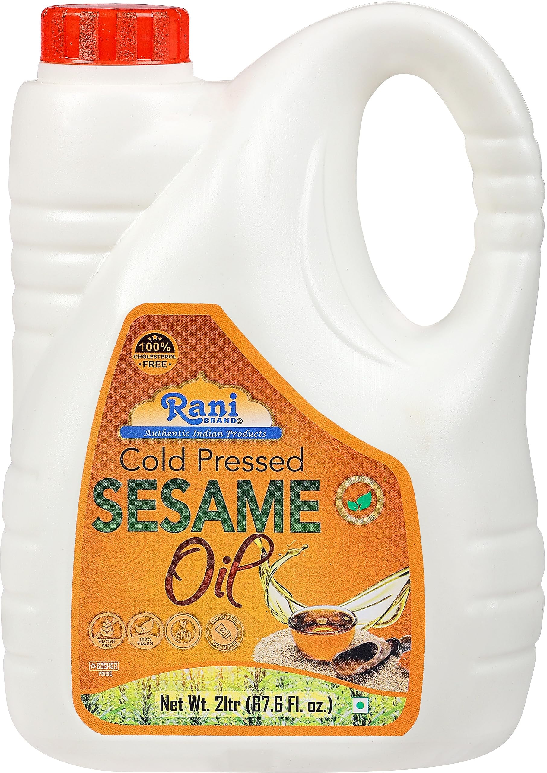 Rani Cold Pressed Sesame Oil 67.6oz, 100% Natural, Vegan, Gluten Free ...