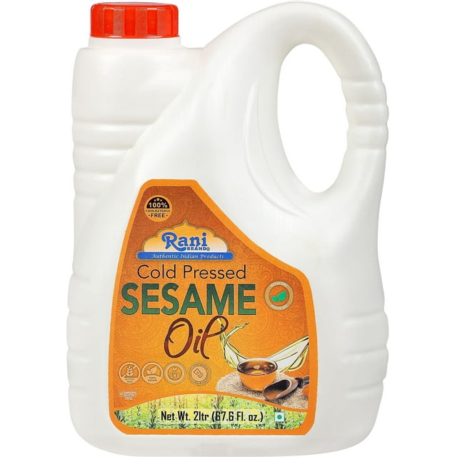 Rani Cold Pressed Sesame Oil 67.6oz, 100% Natural, Vegan, Gluten Free ...