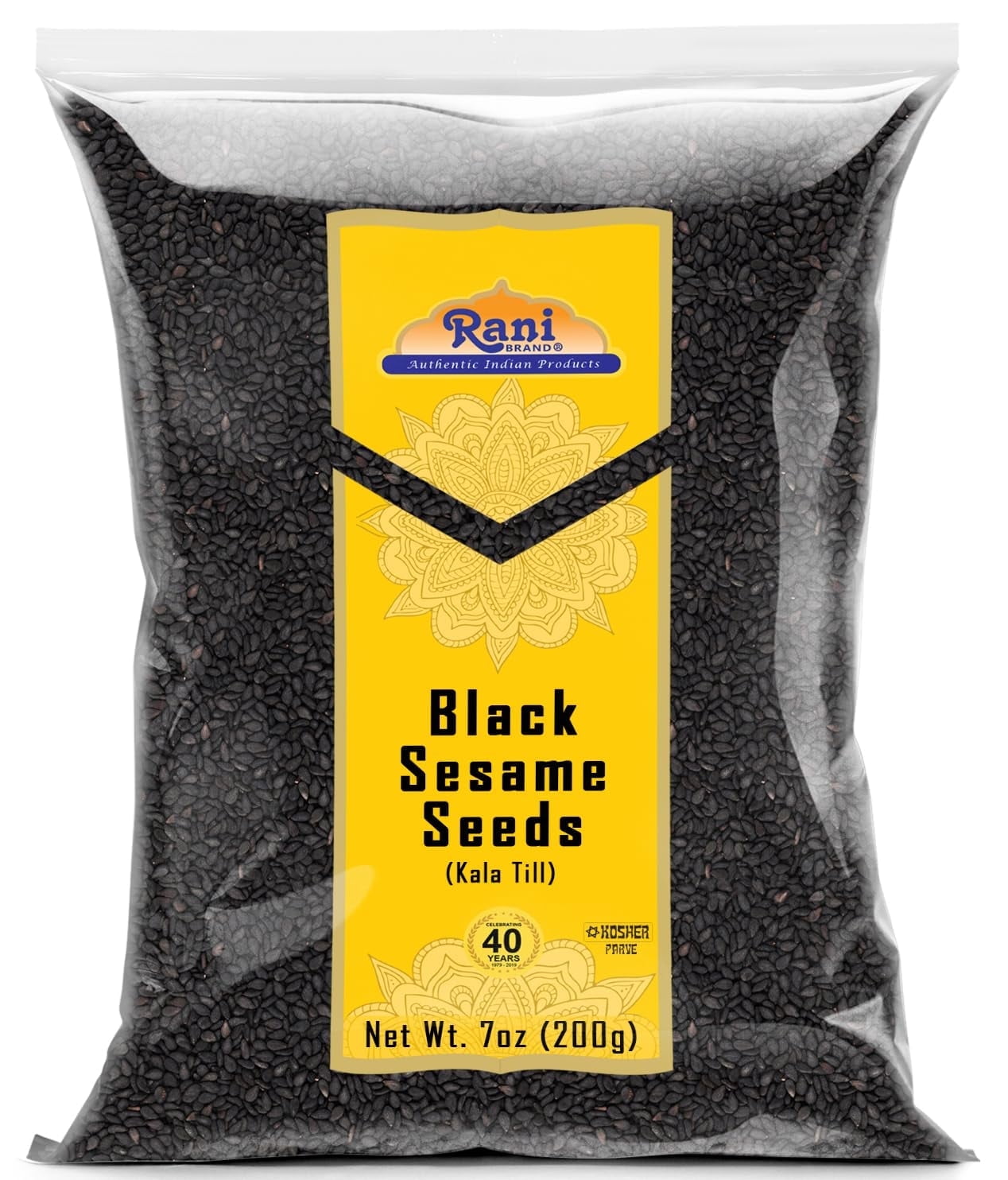 Rani Whole Black Sesame Seeds, Raw 7oz (200g) - Natural, Gluten ...