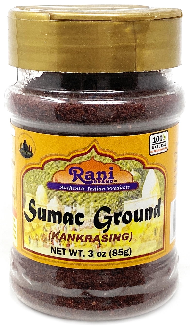 Rani Sumac (Sumak) Spice Ground Powder 3oz (85g) PET Jar ~ All Natural ...