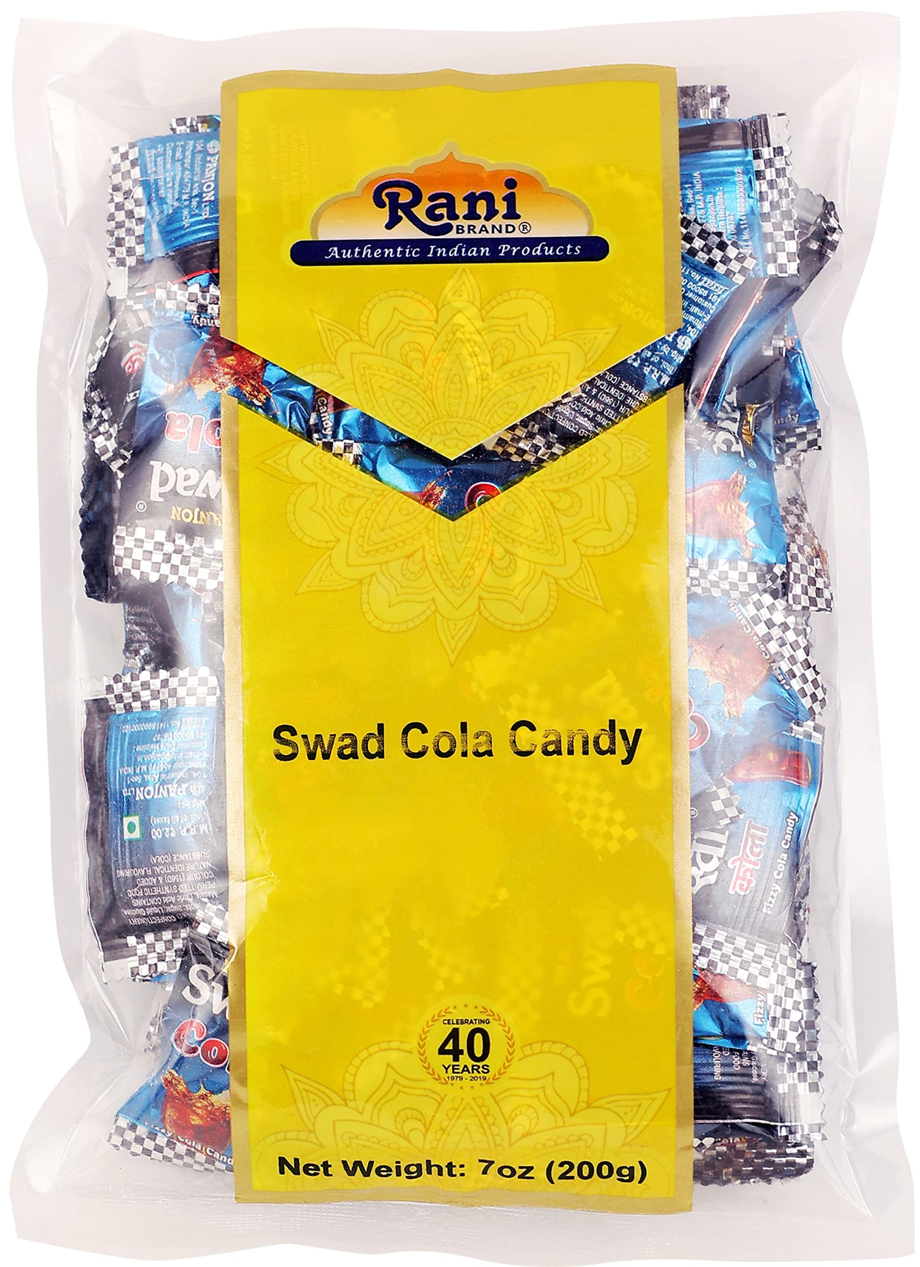 Rani Swad Cola Candy 7oz (200g) Individually Wrapped ~ Indian Tasty ...