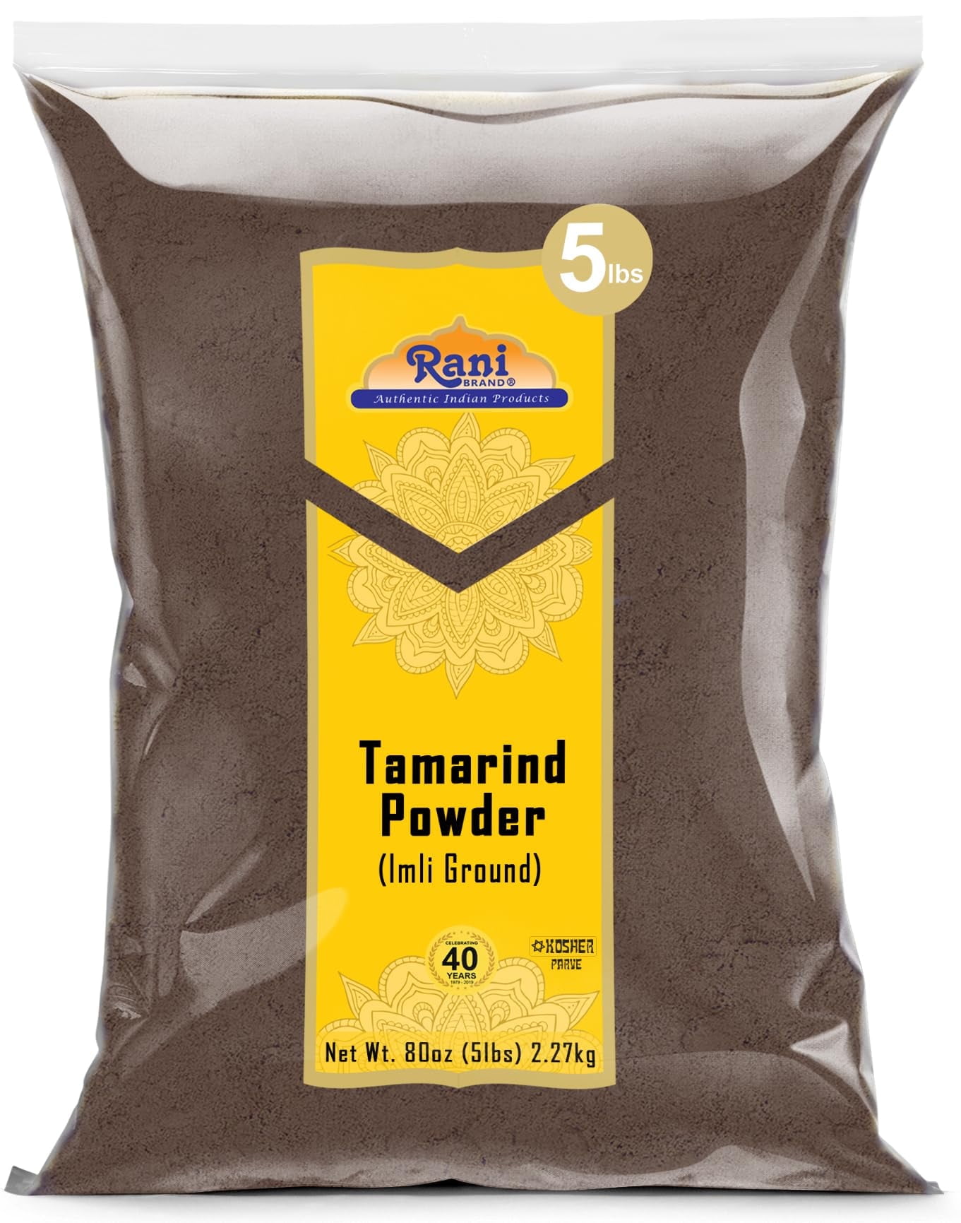 Rani Tamarind Powder (Imli) 80oz (5lbs) 2.27kg Bulk ~ All Natural| No ...