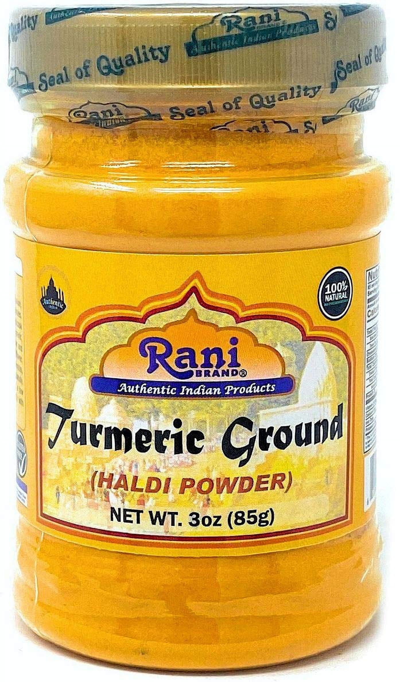 Rani Turmeric Powder, High Curcumin Content, 3oz (85g), All Natural ...